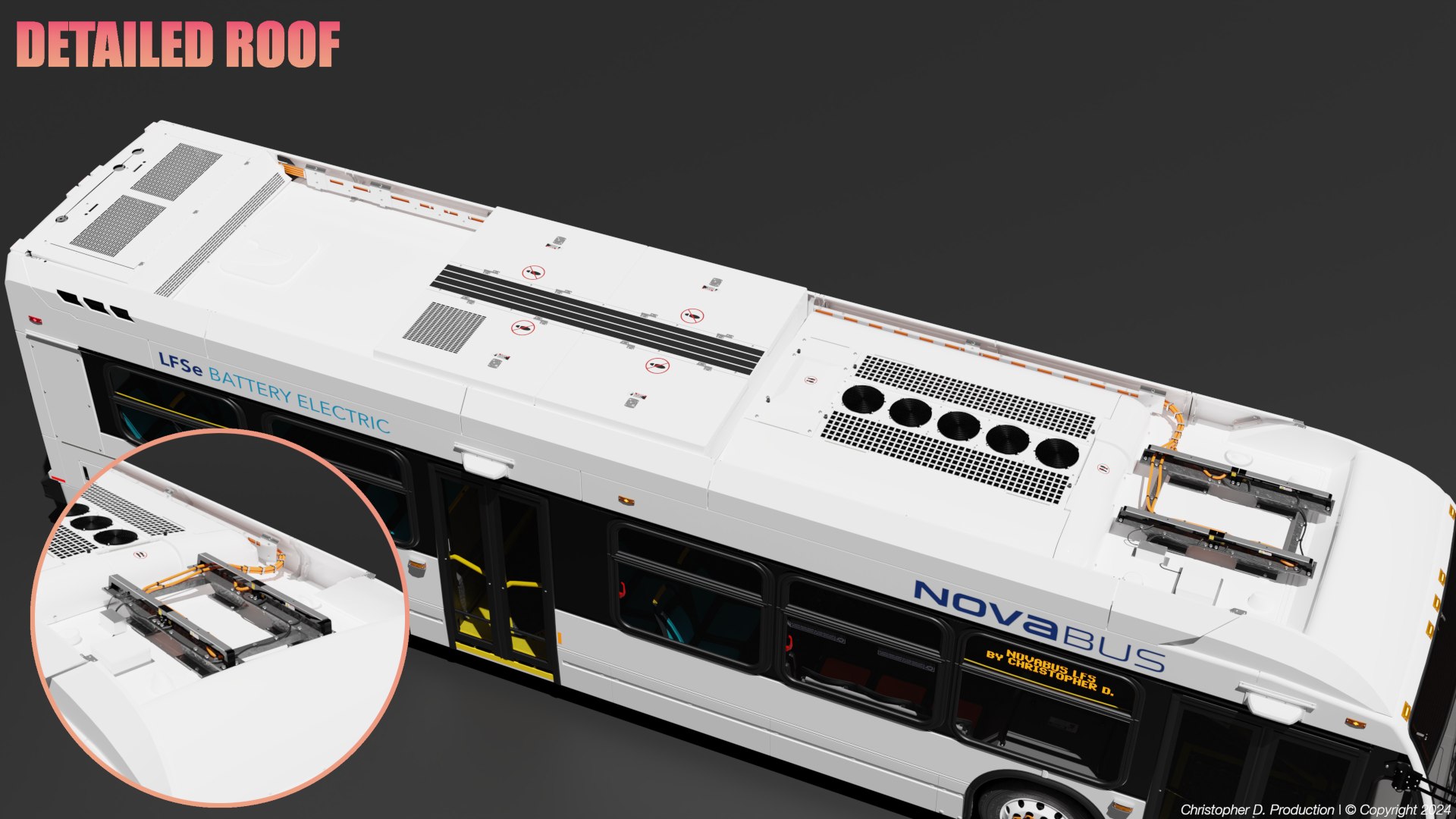 3D Model Volvo Group 4th Gen NovaBus LFS Low Floor Series Bus PACK ...