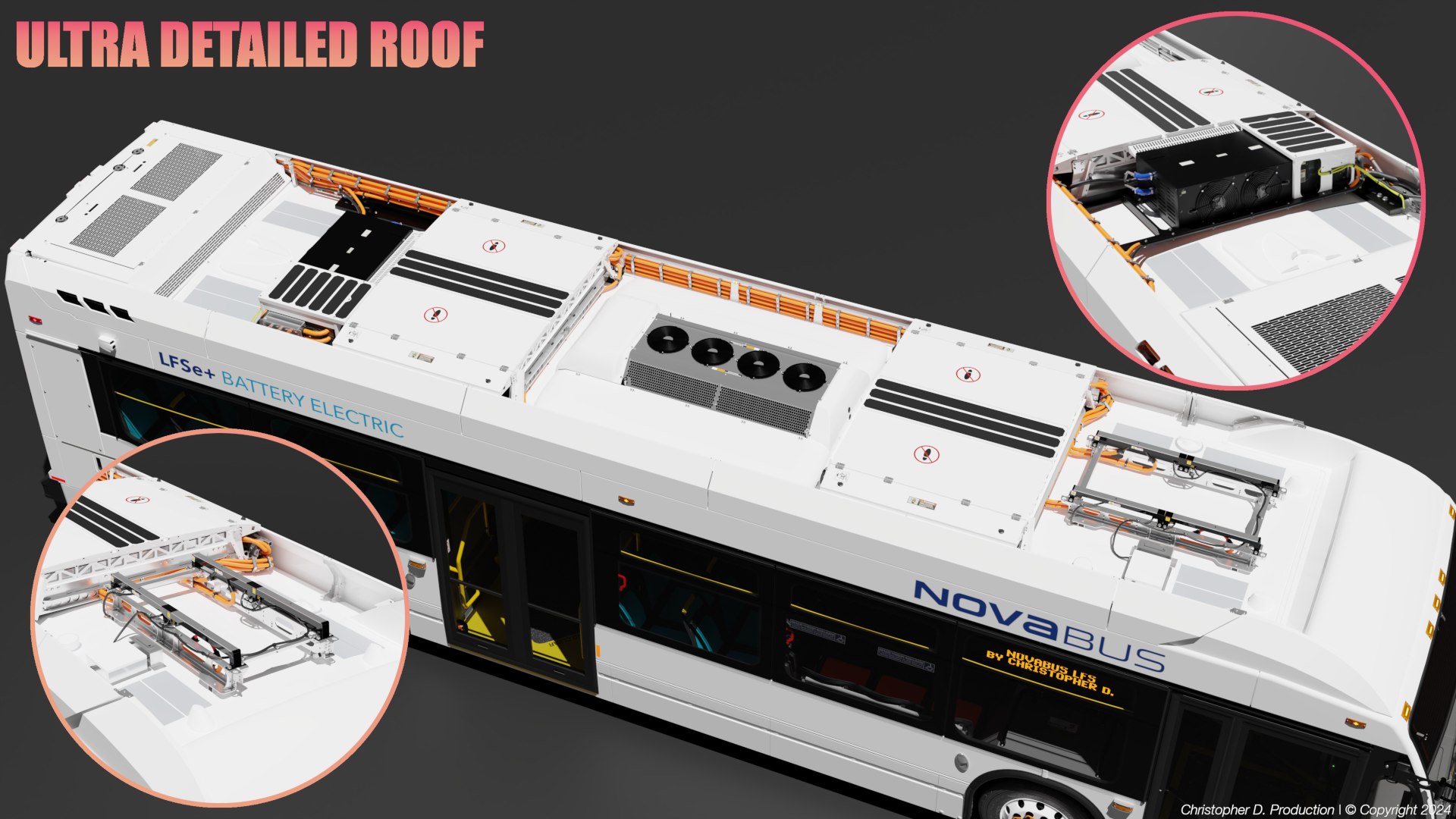 3D Model Volvo Group 4th Gen NovaBus LFS Low Floor Series Bus PACK ...