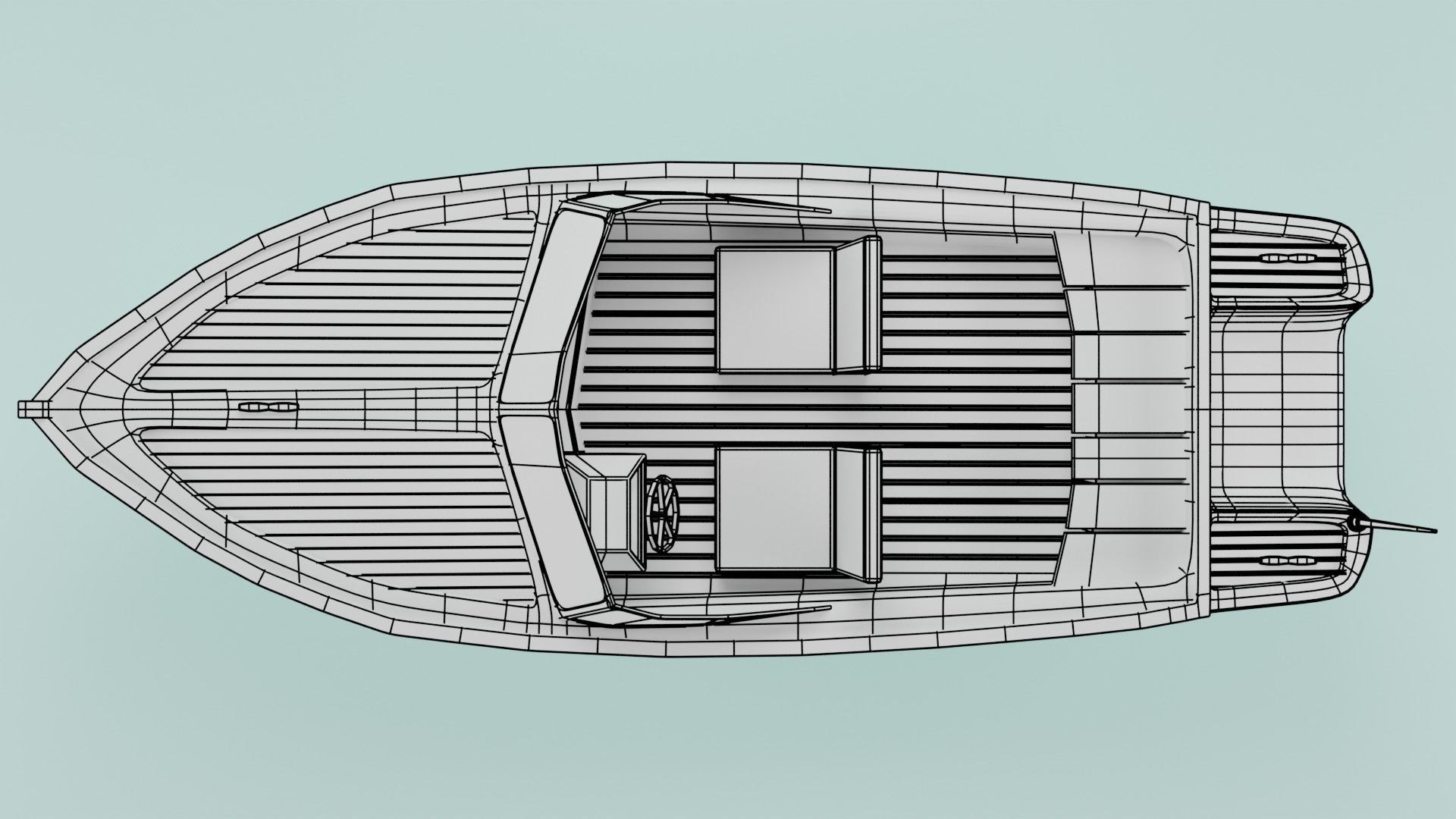 Simple Boat 3d Model 3D Model - TurboSquid 2123992