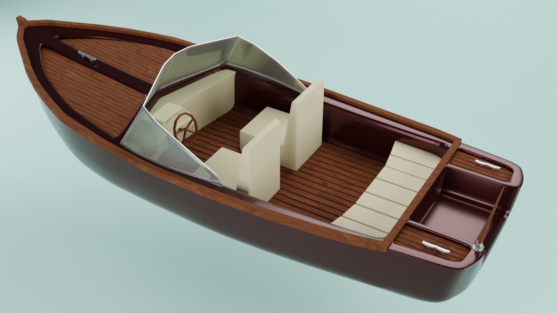 Simple Boat 3d Model 3D Model - TurboSquid 2123992