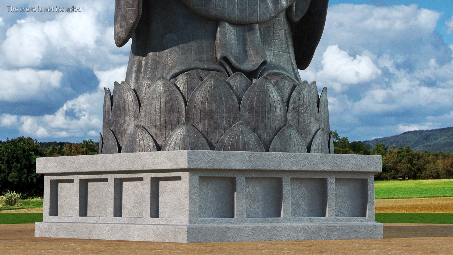 Ushiku Daibutsu Buddha 3D - TurboSquid 2152165