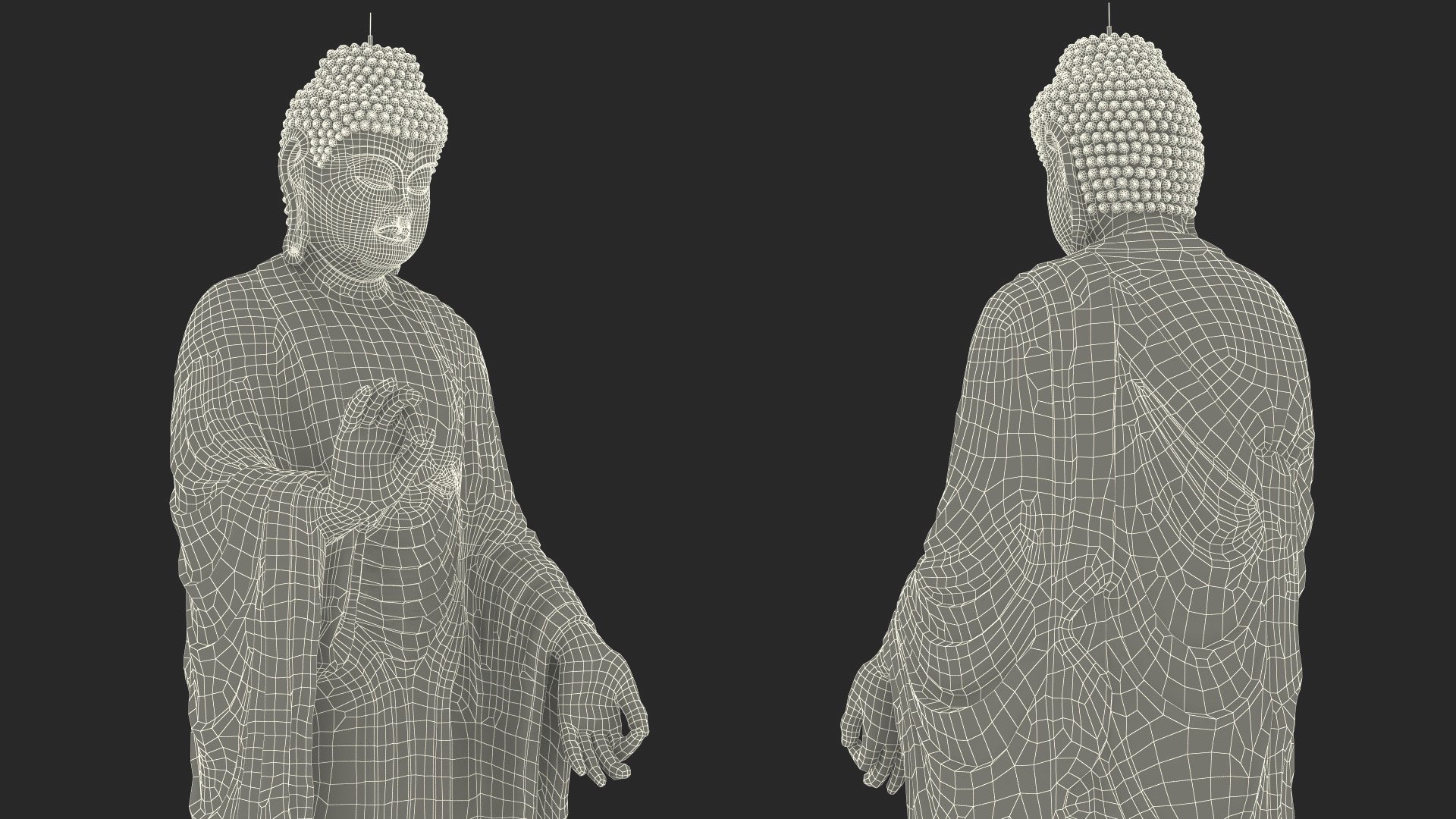Ushiku Daibutsu Buddha 3D - TurboSquid 2152165