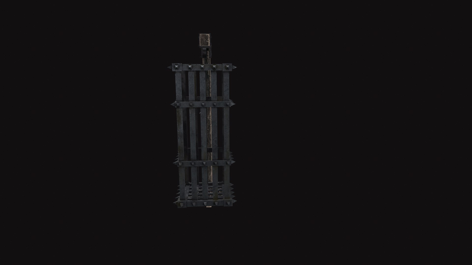 3D Medieval Balance Cage - TurboSquid 2306736