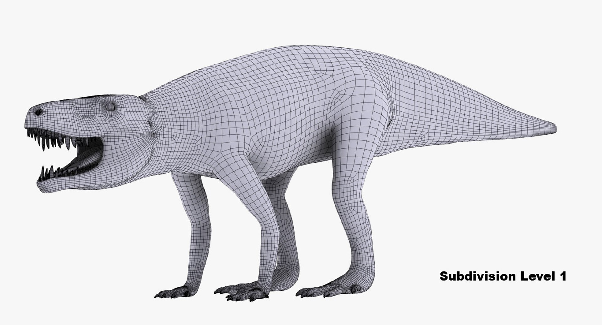 Batrachotomus 3D Model - TurboSquid 1418465