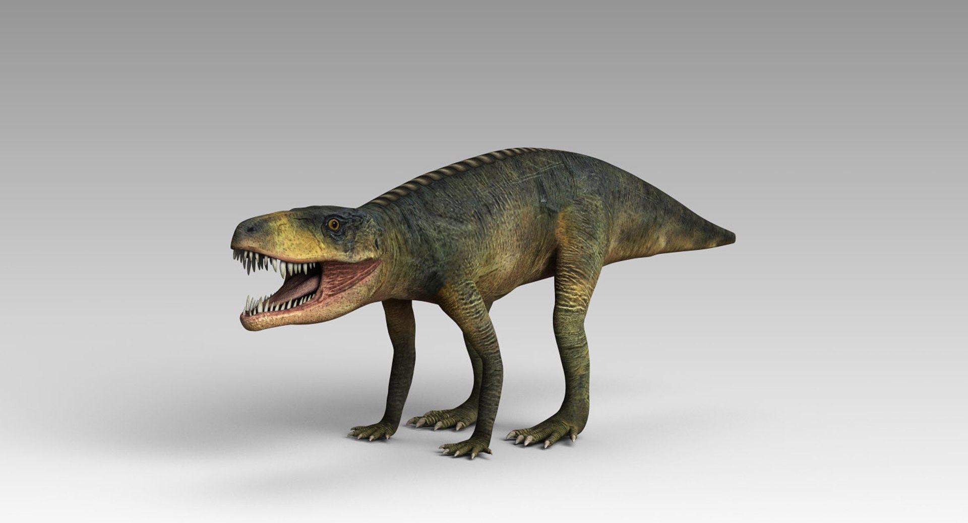 Batrachotomus 3D Model - TurboSquid 1418465