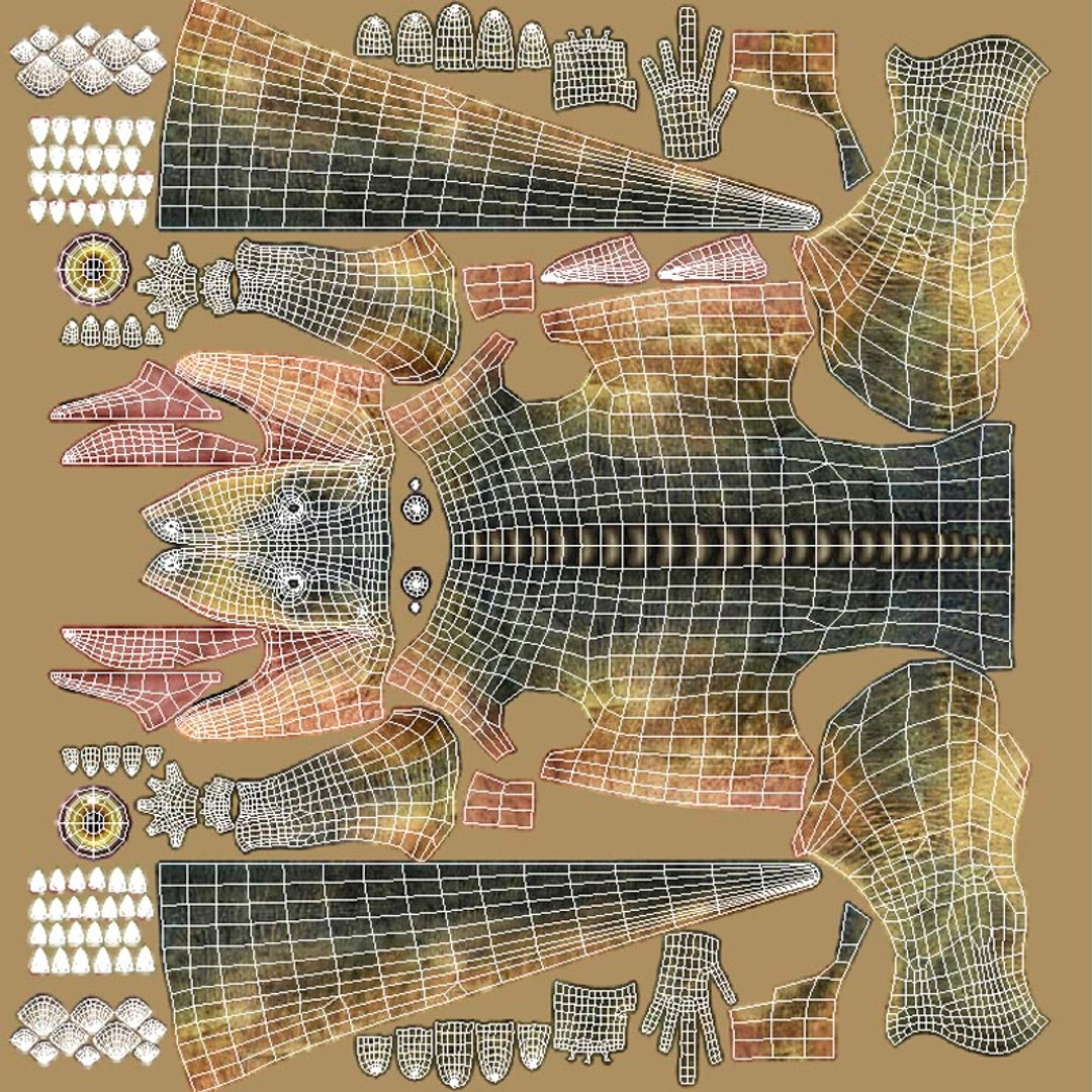 Batrachotomus 3D Model - TurboSquid 1418465