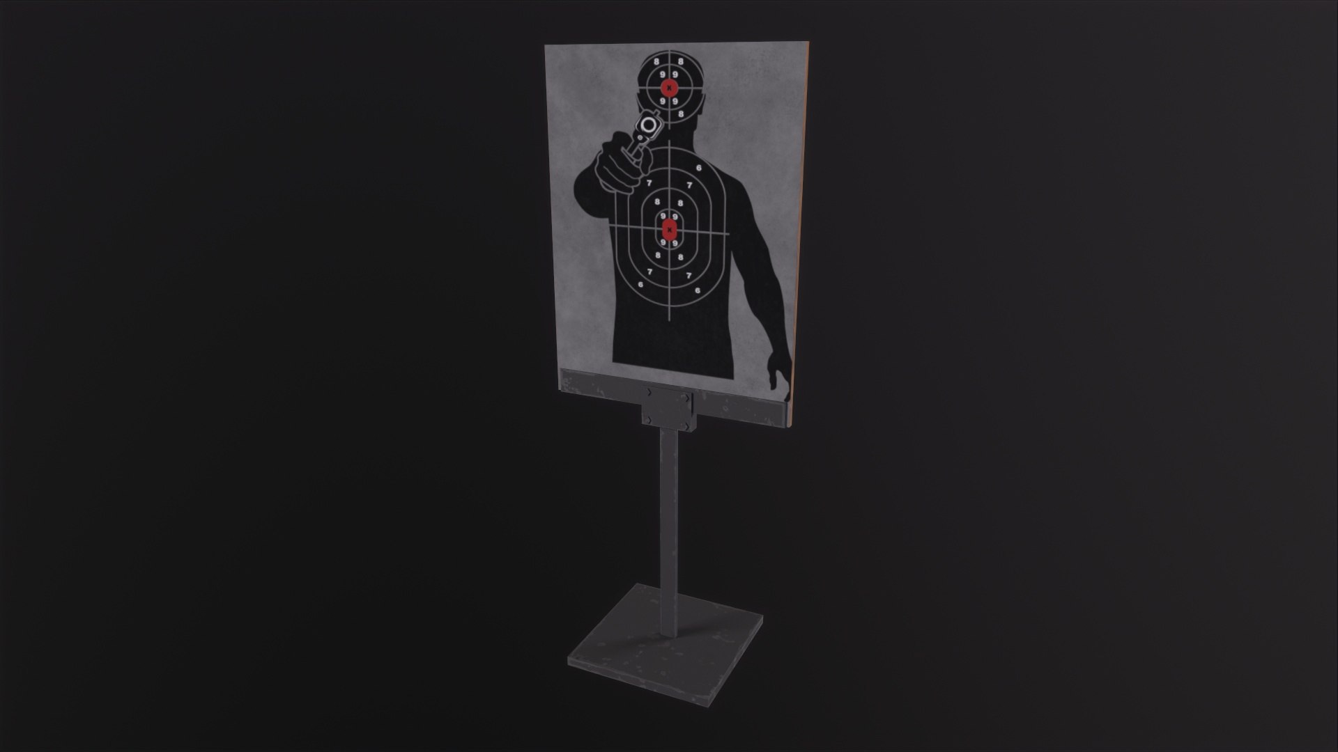 3D Falling Target Model - TurboSquid 2132874