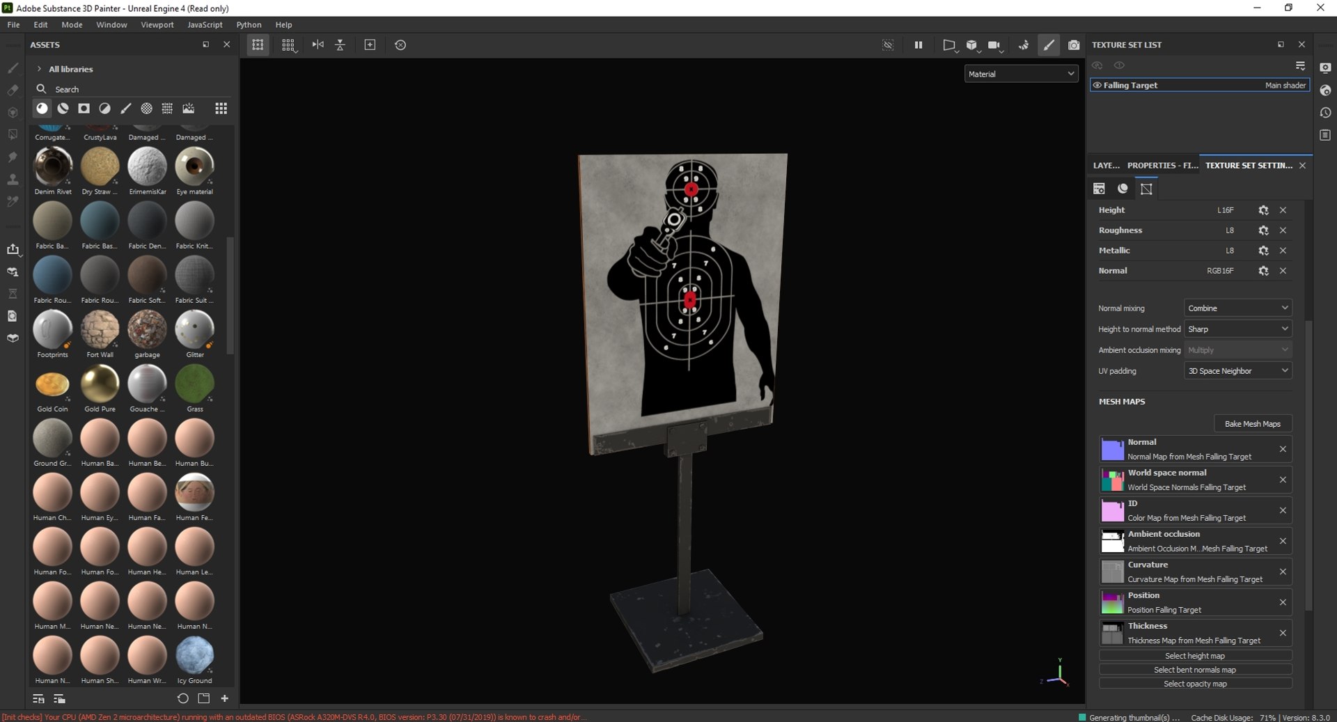 3D Falling Target Model - TurboSquid 2132874