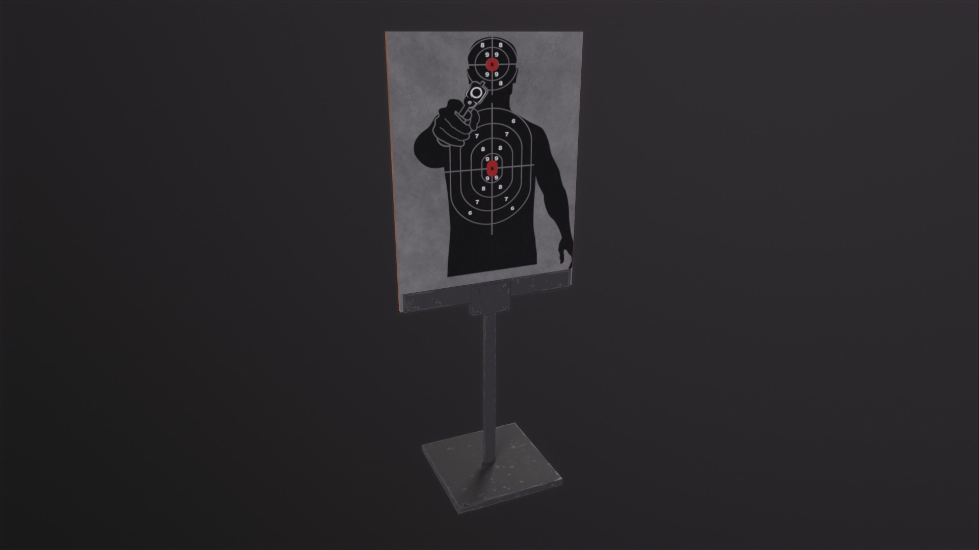 3D Falling Target Model - TurboSquid 2132874
