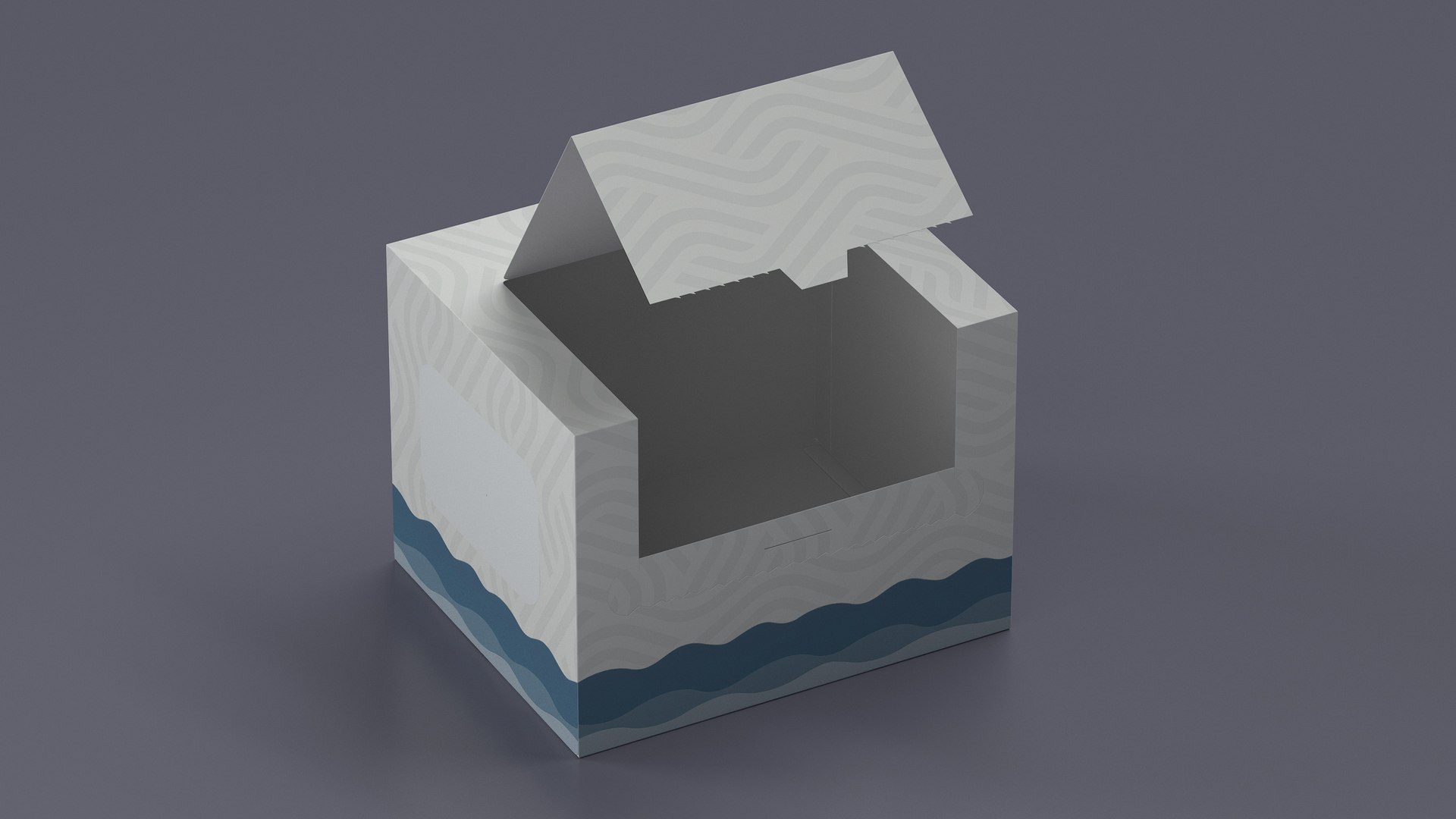 3D Mockup Paper Towel Box Empty - TurboSquid 2252652