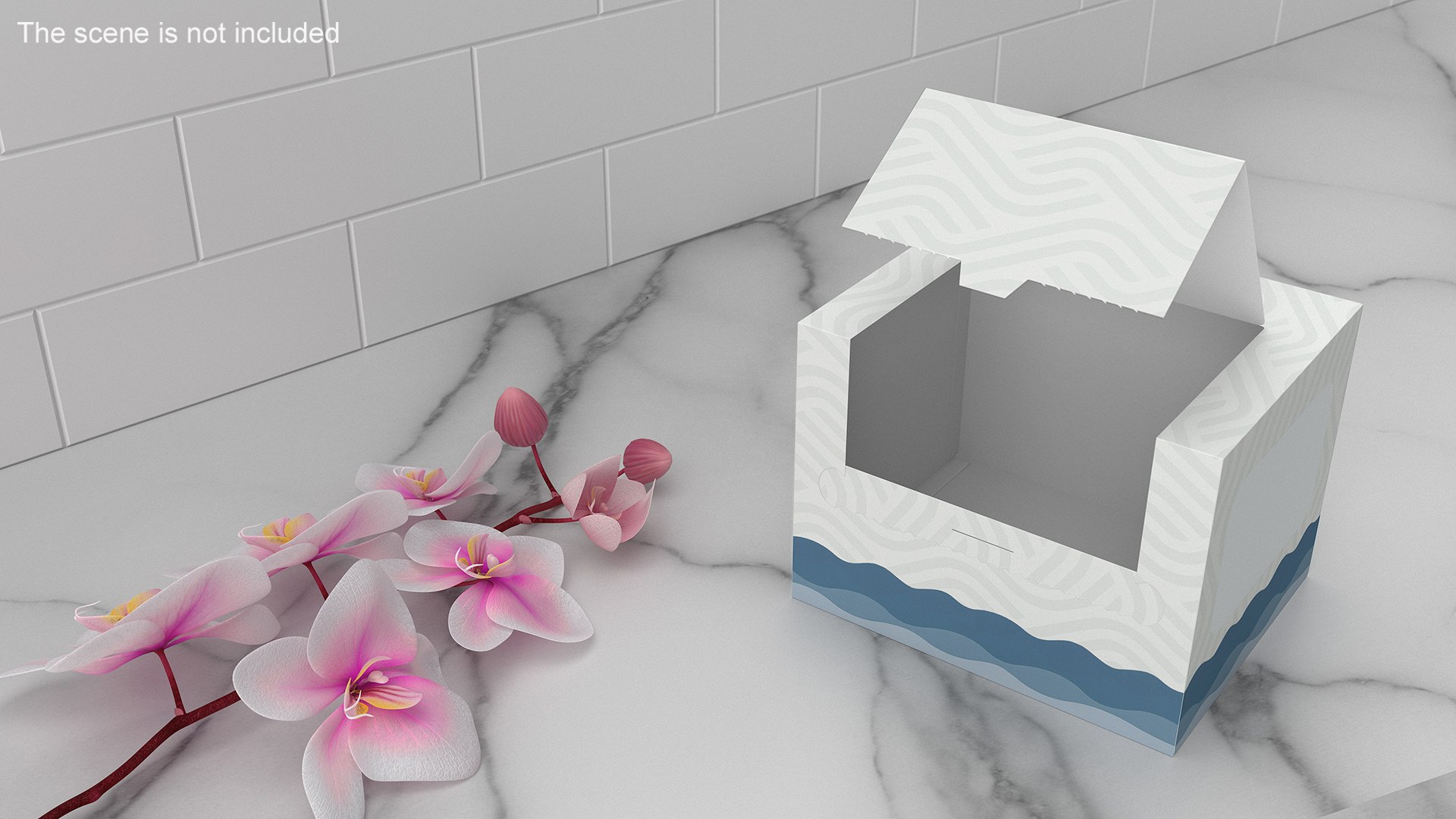 3D Mockup Paper Towel Box Empty - TurboSquid 2252652