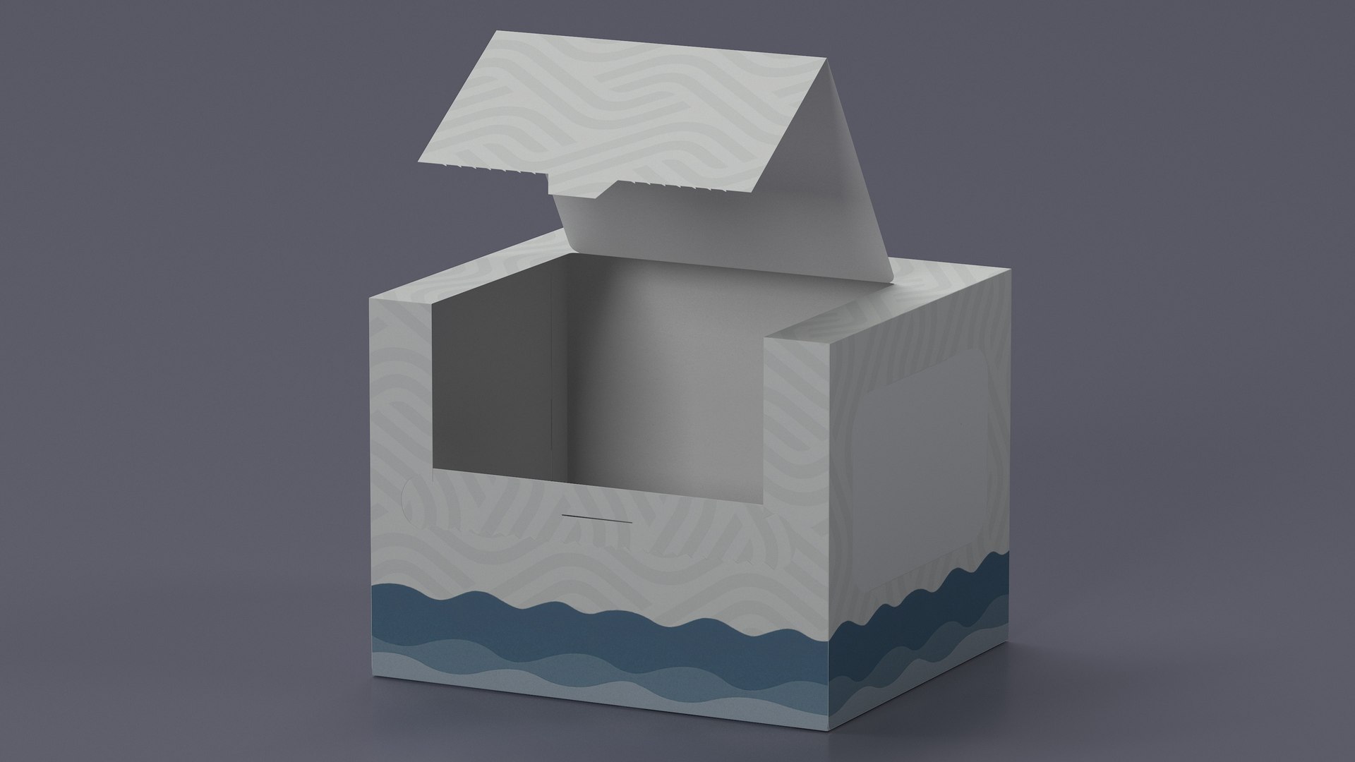 3D Mockup Paper Towel Box Empty - TurboSquid 2252652