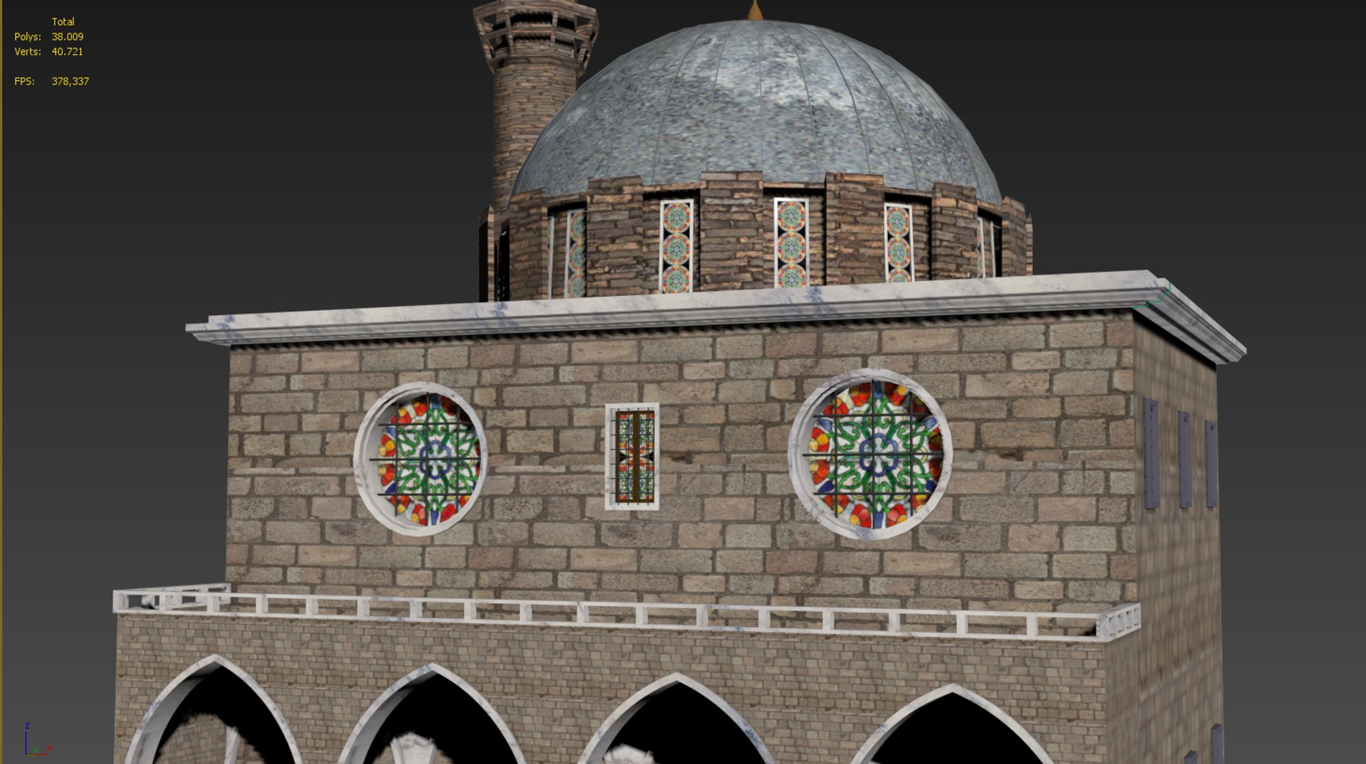 mosques 3d model