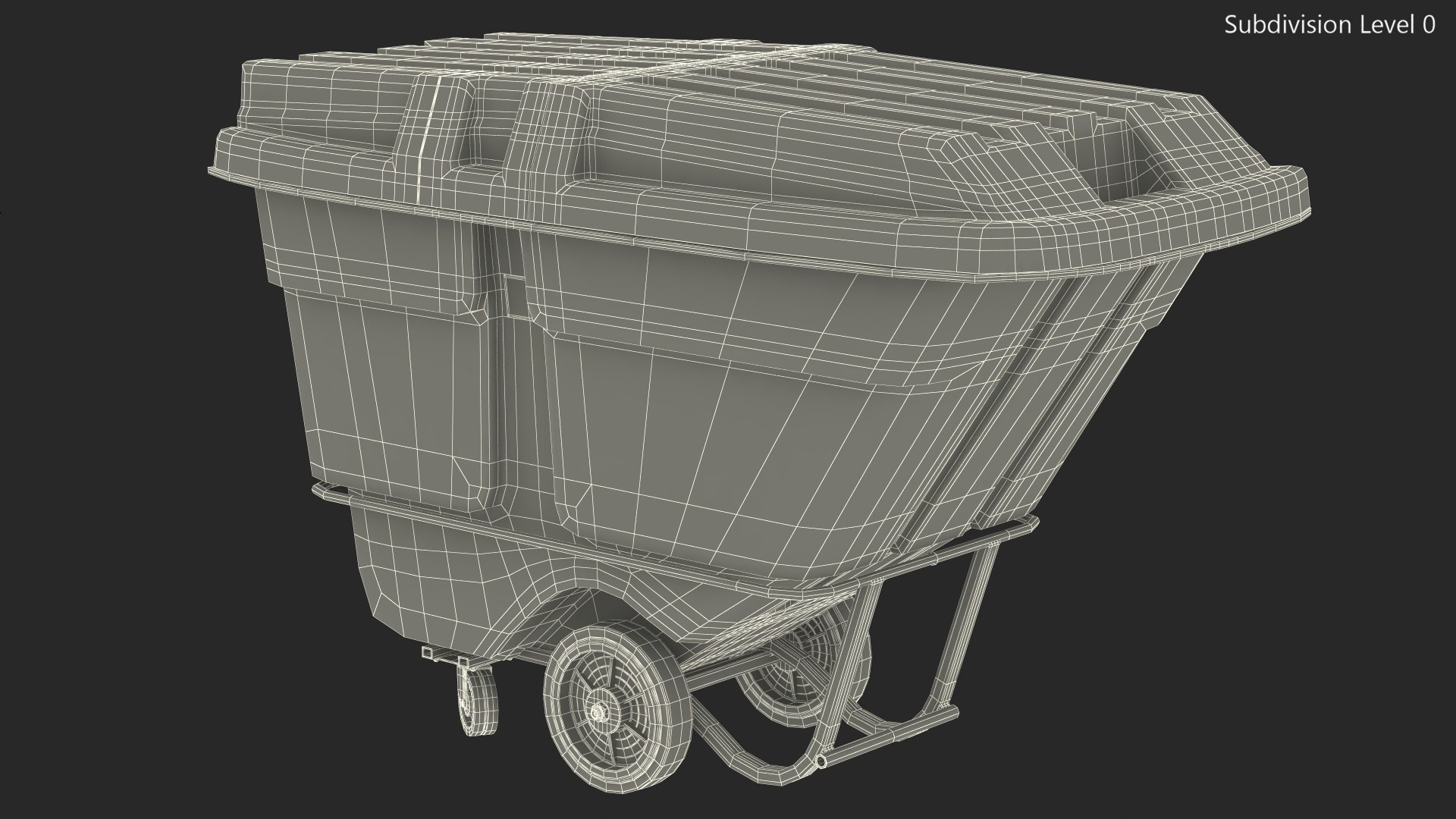 Tilt Truck Uline Red 3D model - TurboSquid 2068912