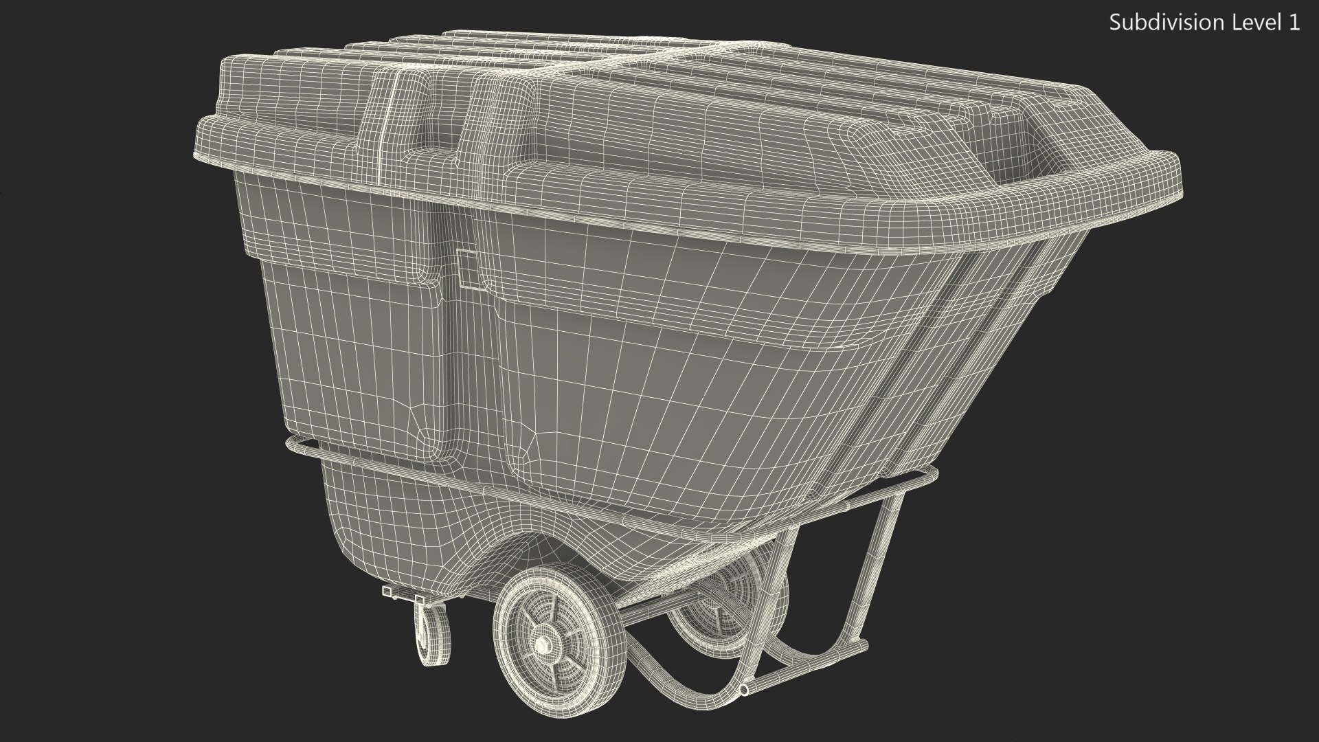 Tilt Truck Uline Red 3D model - TurboSquid 2068912