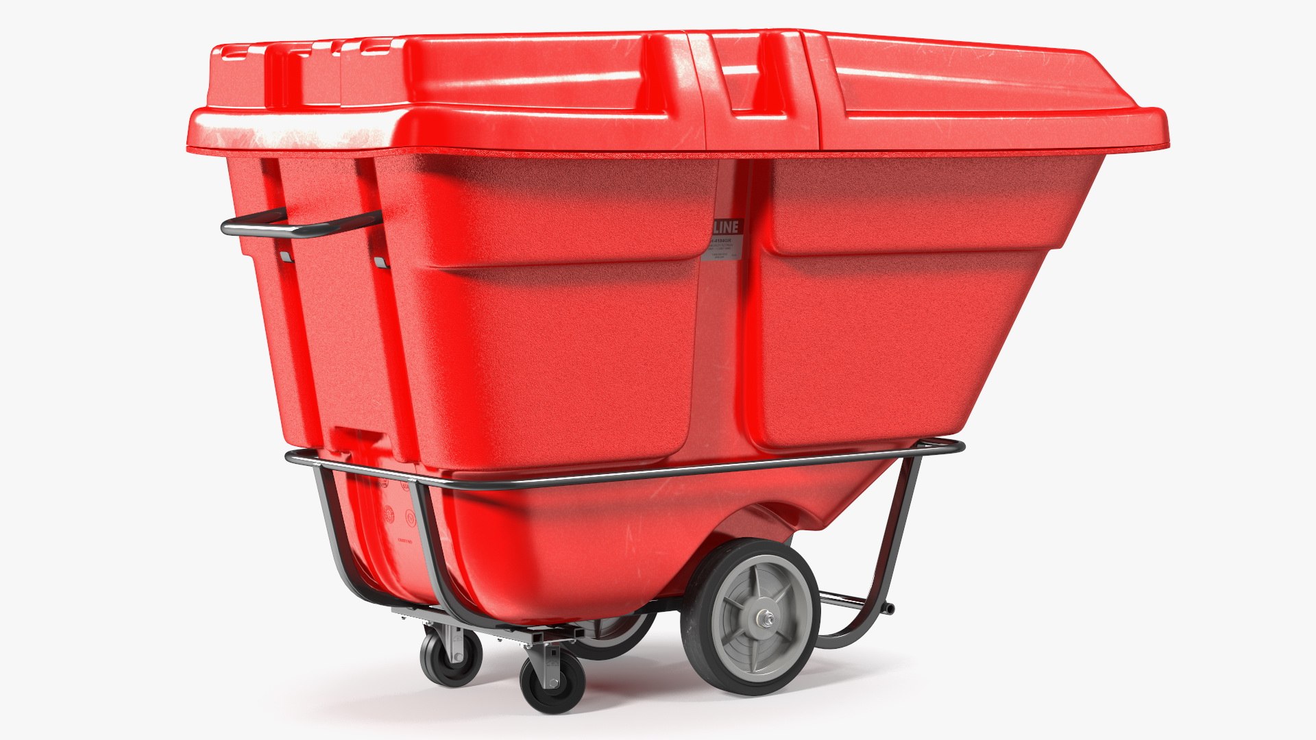 Tilt Truck Uline Red 3D model - TurboSquid 2068912