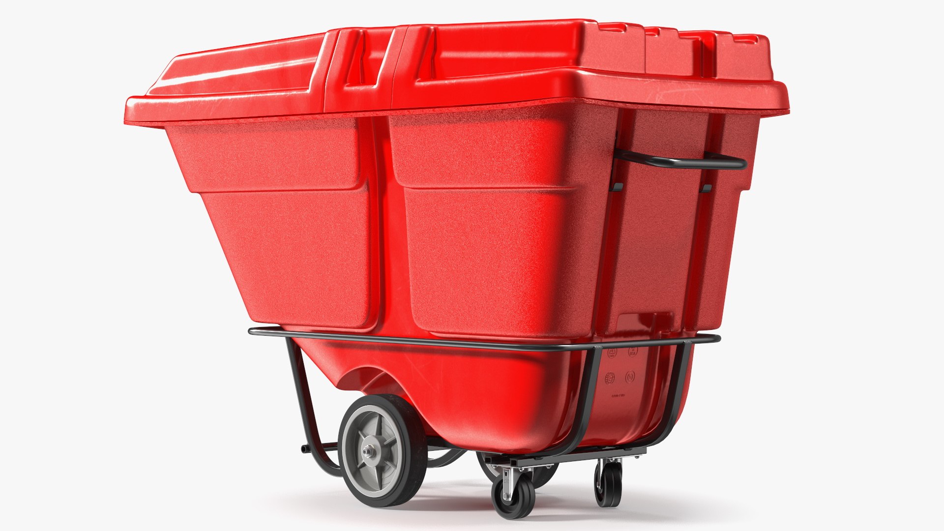 Tilt Truck Uline Red 3D model - TurboSquid 2068912