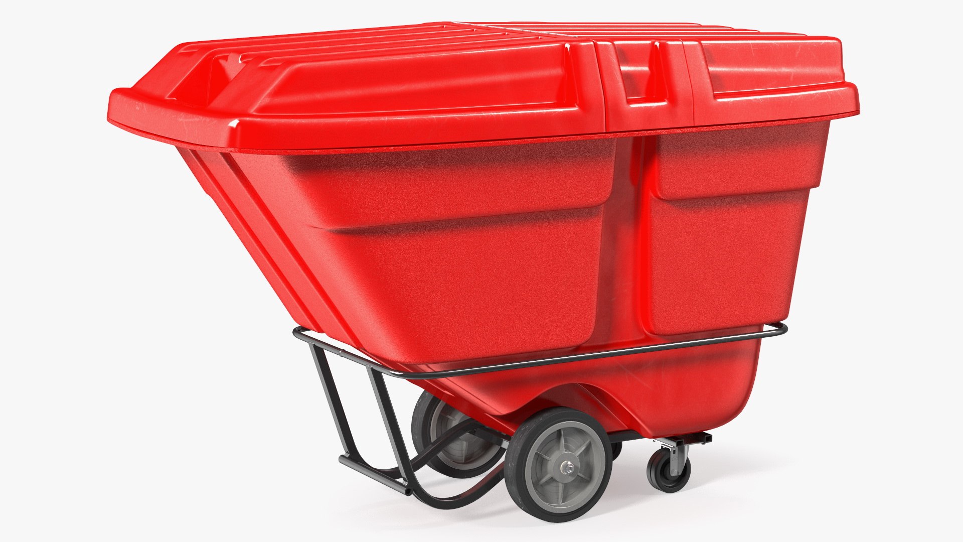 Tilt Truck Uline Red 3D model - TurboSquid 2068912