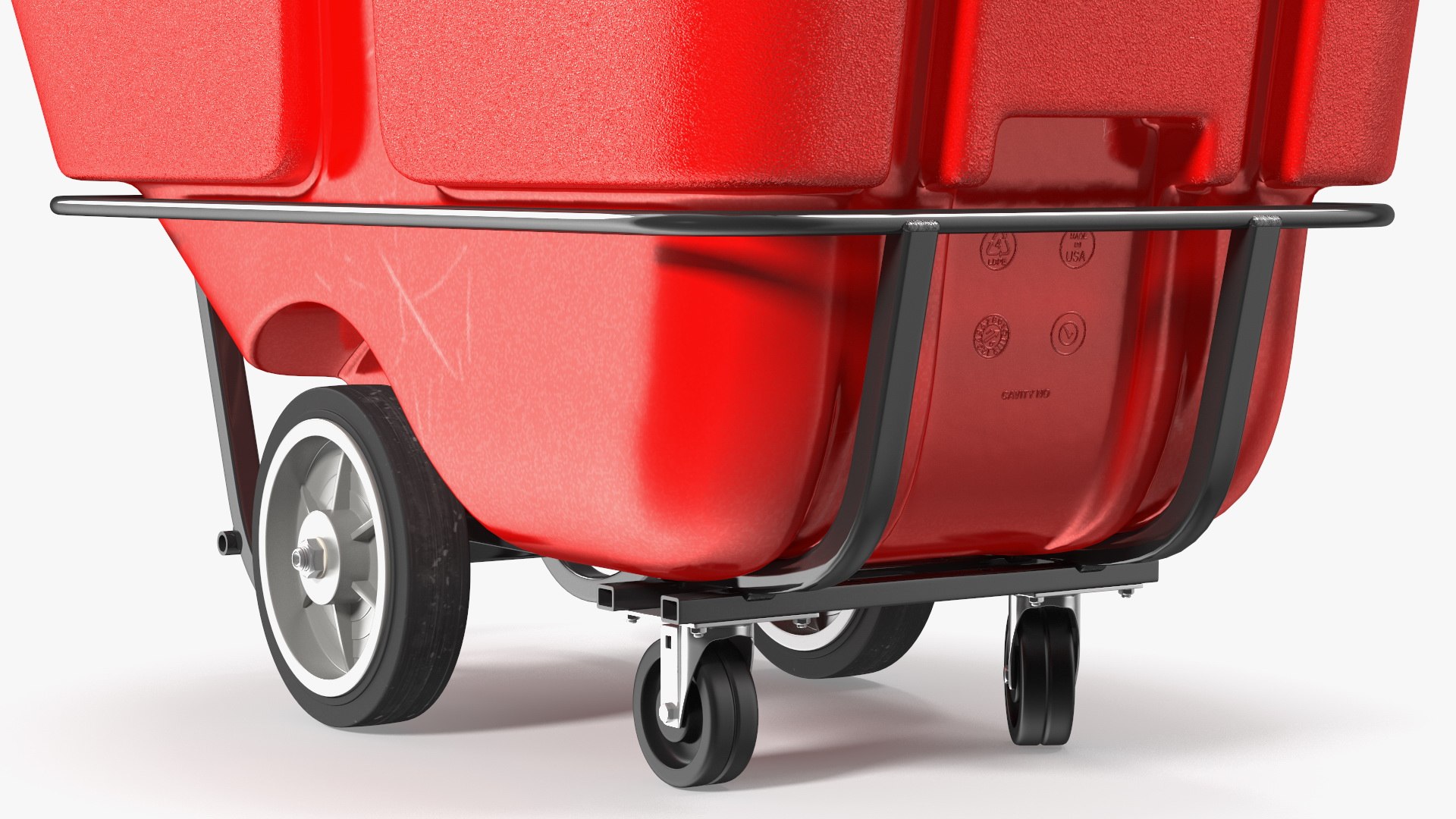 Tilt Truck Uline Red 3D model - TurboSquid 2068912