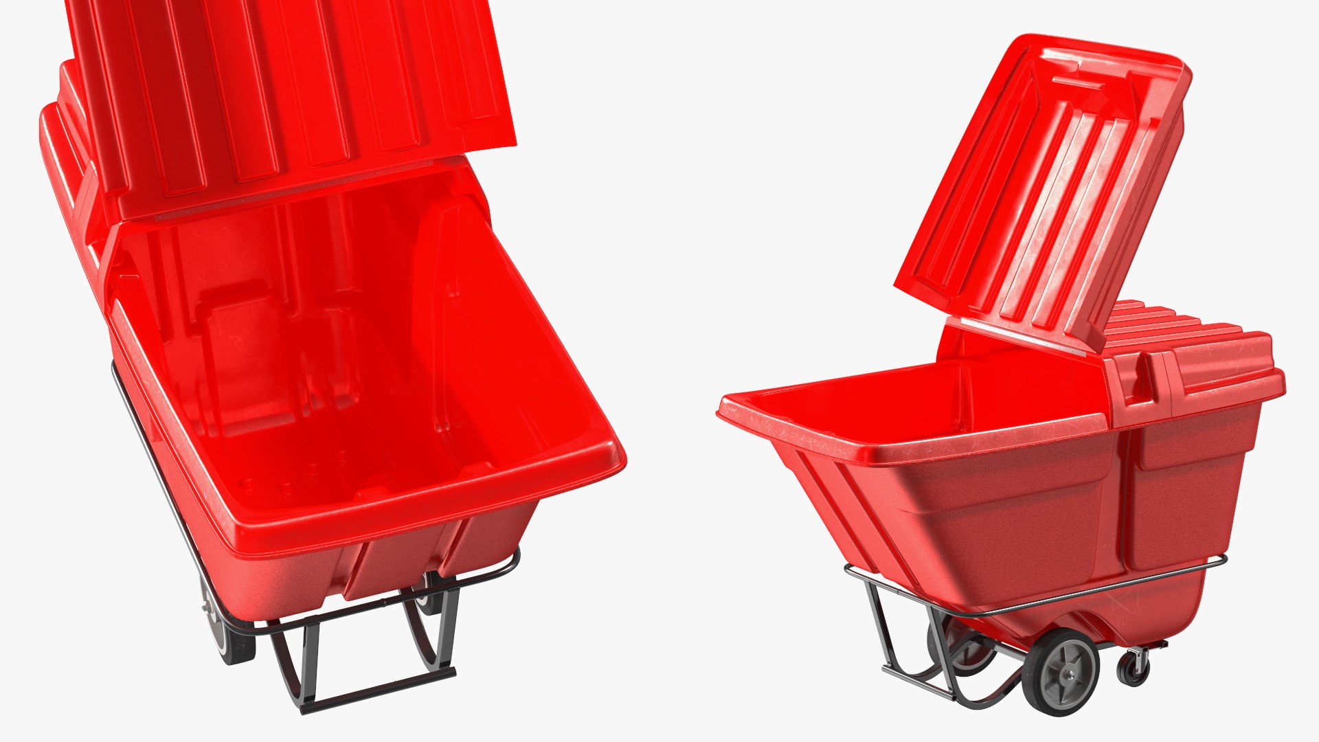 Tilt Truck Uline Red 3D model - TurboSquid 2068912