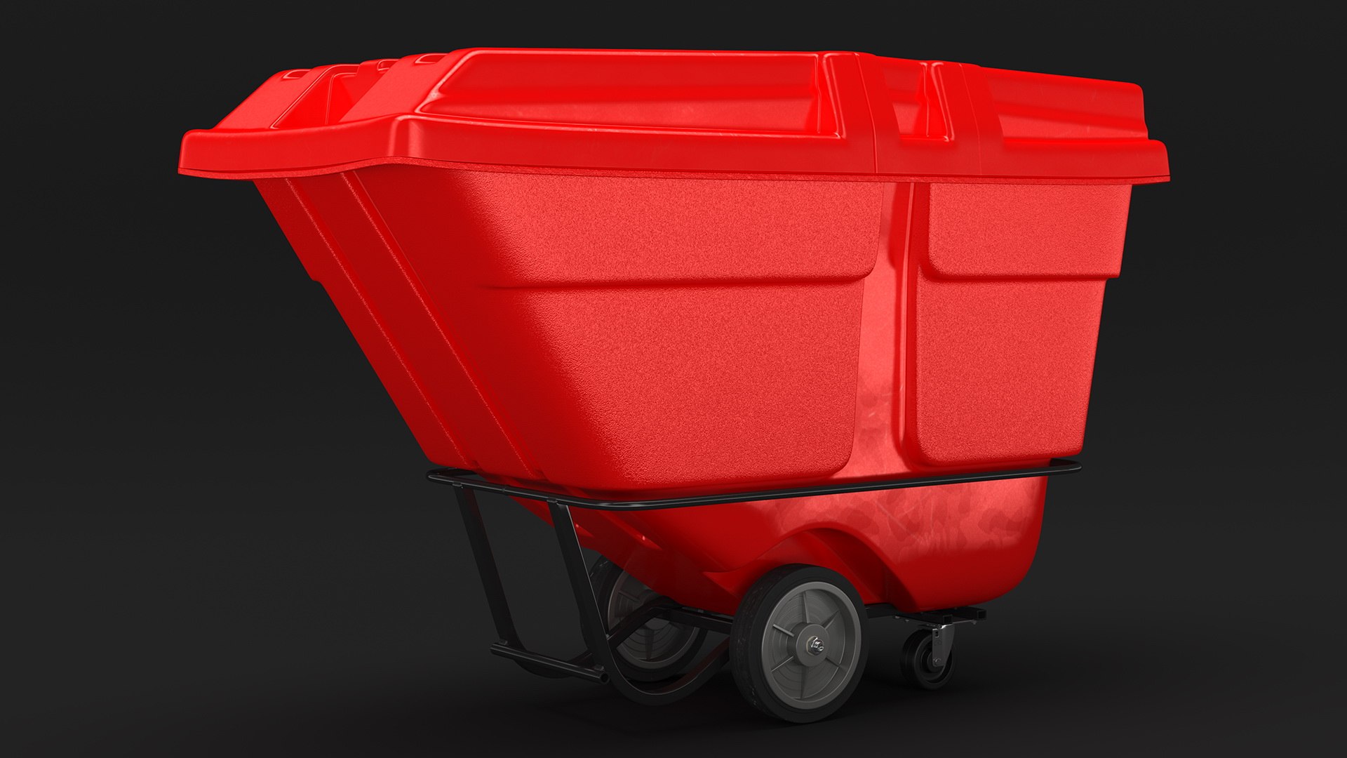 Tilt Truck Uline Red 3D Model - TurboSquid 2068912
