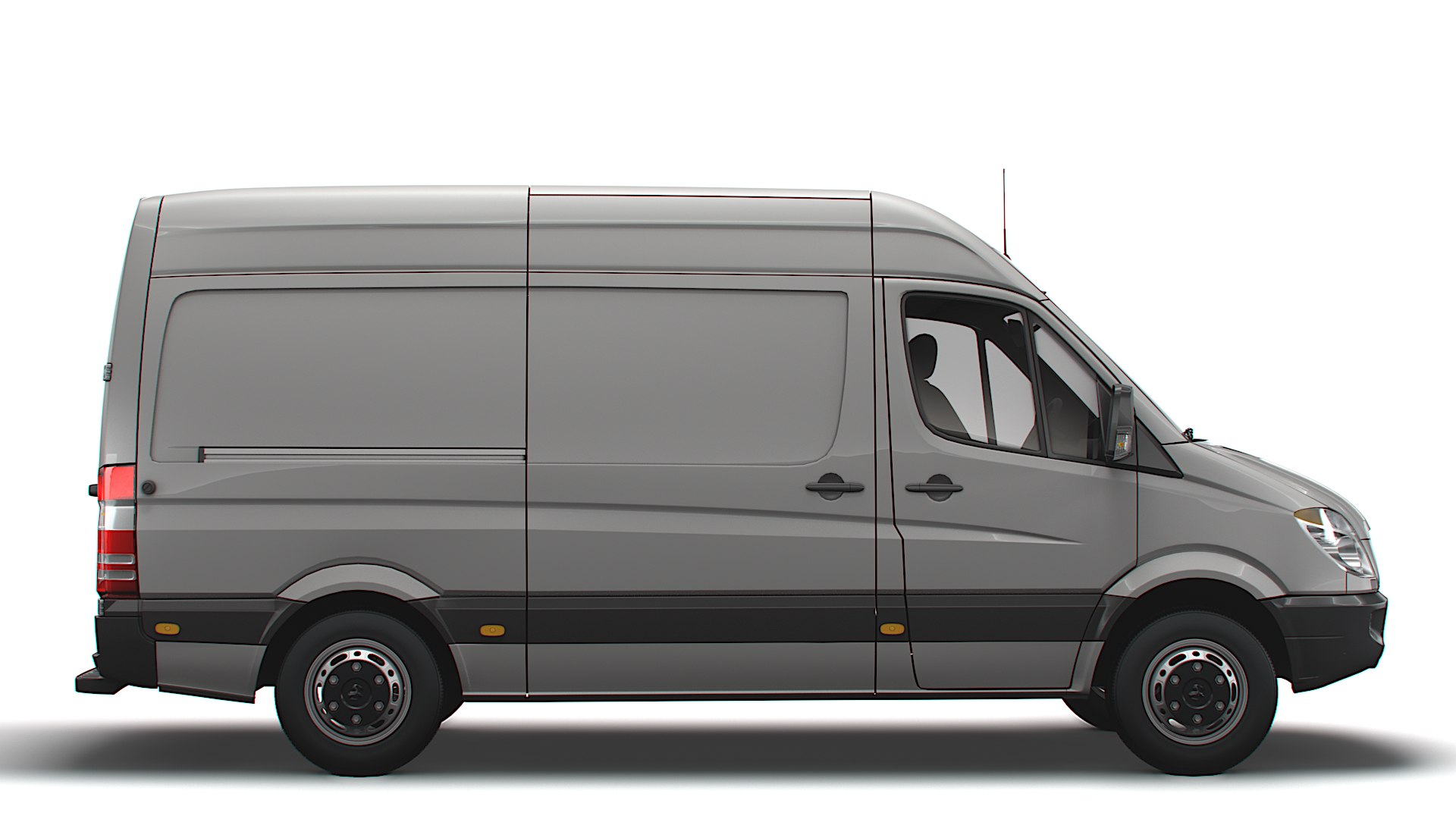 Freightliner Sprinter Cargo Van L2H2 2009 3D Model - TurboSquid 2036275