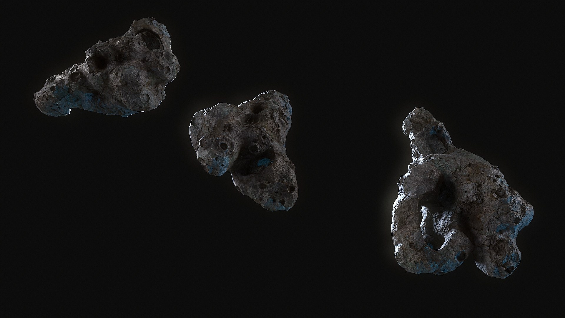 Realistic Asteroid 2 3D Model - TurboSquid 2294759