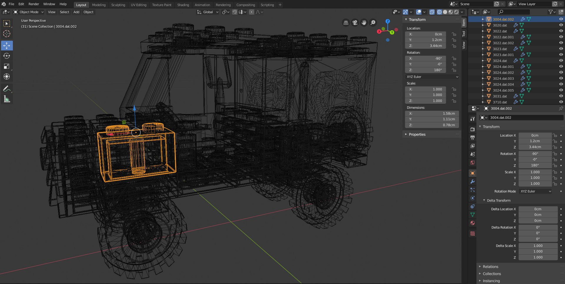 106-1 Lego Box Set 3D Model - TurboSquid 1446115
