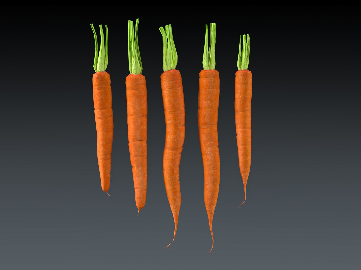 3D Carrots - TurboSquid 2175669