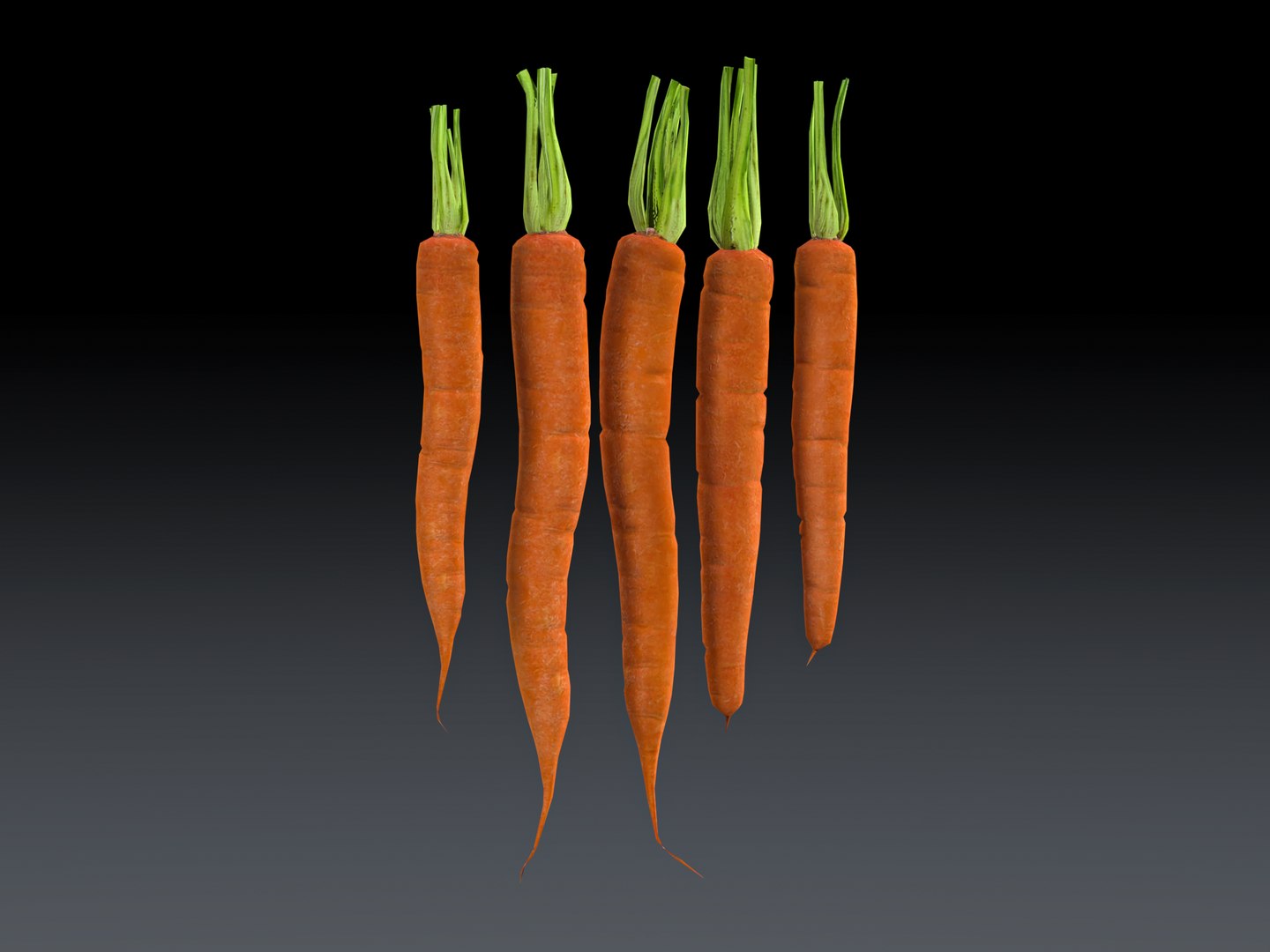 3D Carrots - TurboSquid 2175669