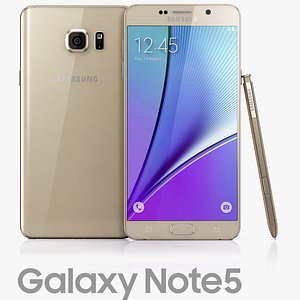 Samsung Galaxy Note 5 3D Models for Download | TurboSquid