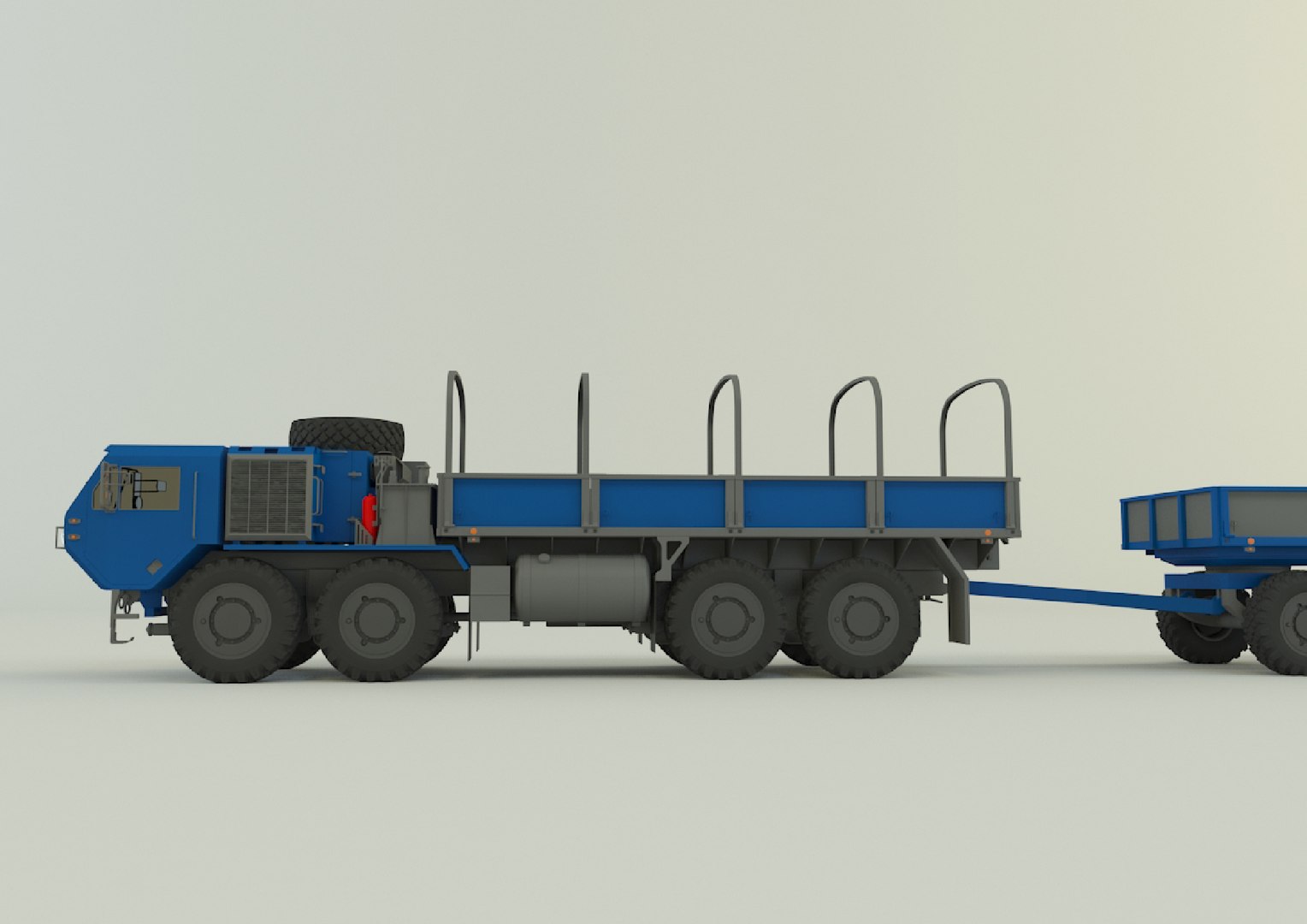 3D Model Assy Hemtt A4 Trailer 3D Model - TurboSquid 1889199