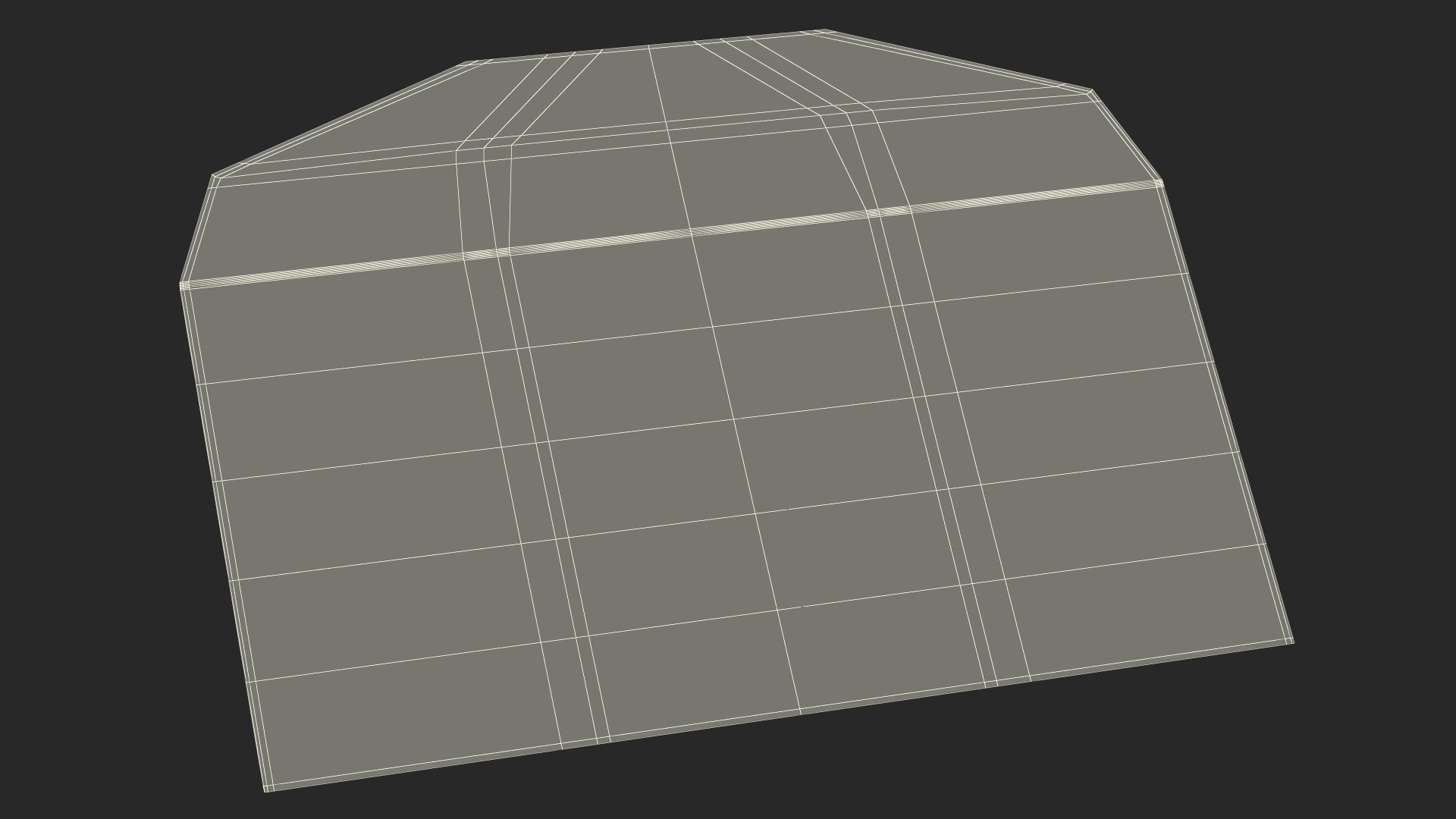 Trapezium Envelope White Paper 3D Model - TurboSquid 2215118