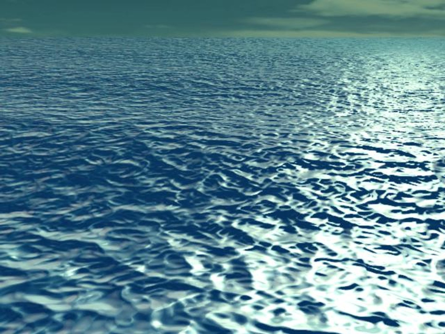 Wave Sea Animation 3d Model
