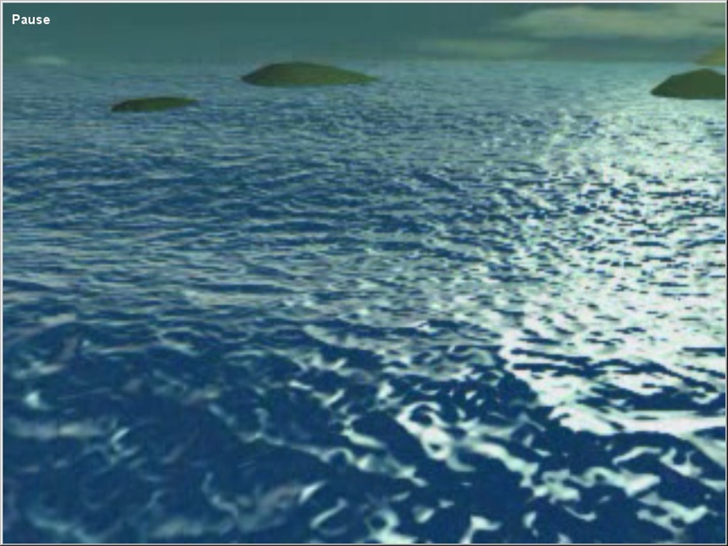 Wave Sea Animation 3d Model