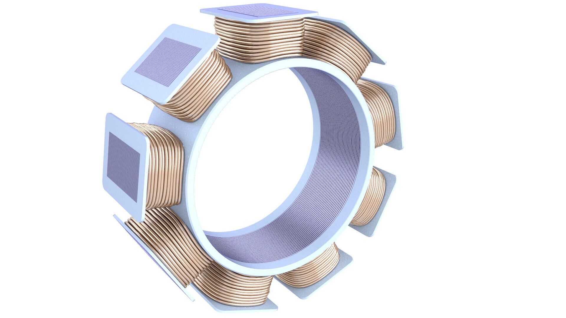 2 Brushless Electric Motor Stators SET V5 3D - TurboSquid 2401473