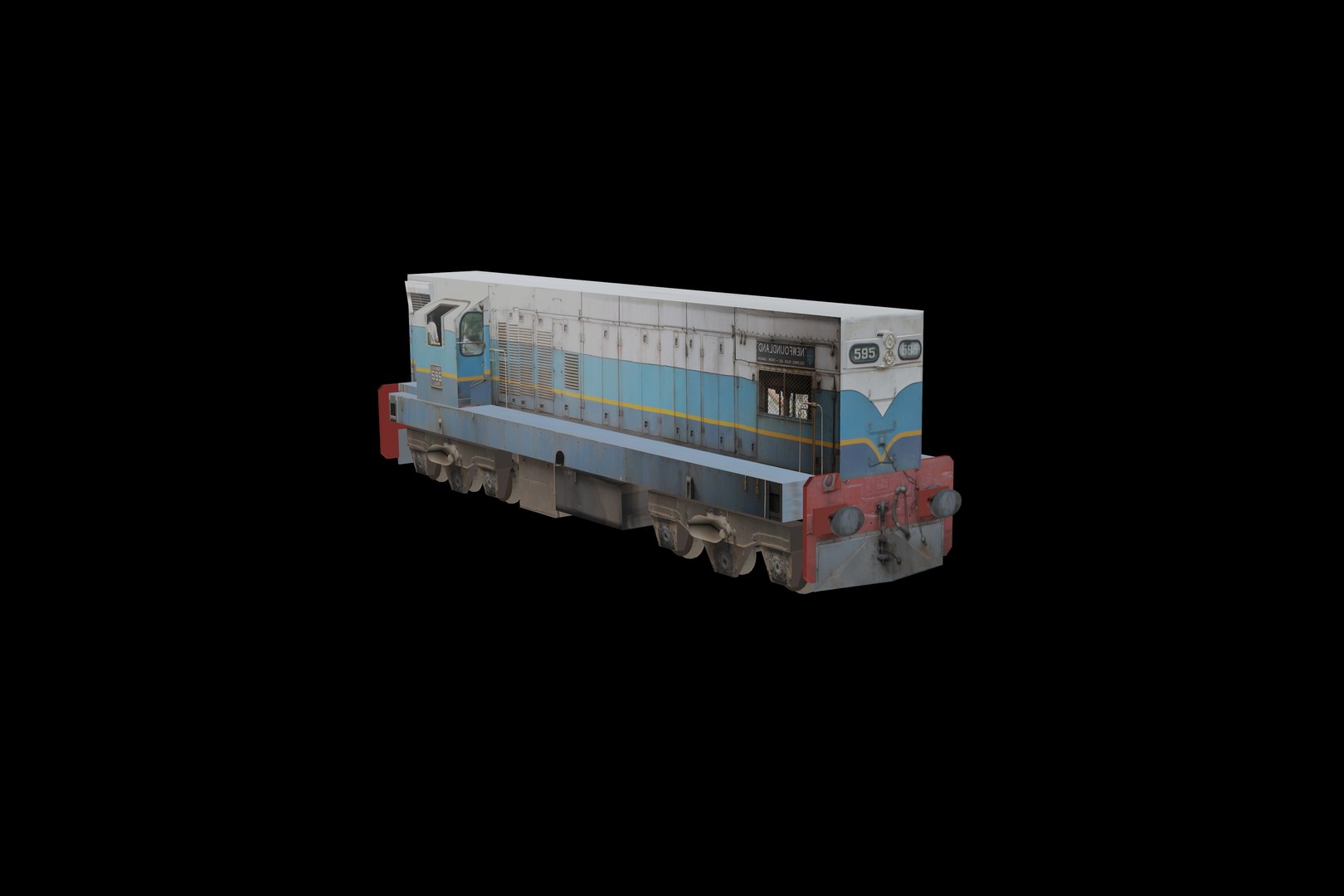 M2 Locomotive 3D Model - TurboSquid 1645786