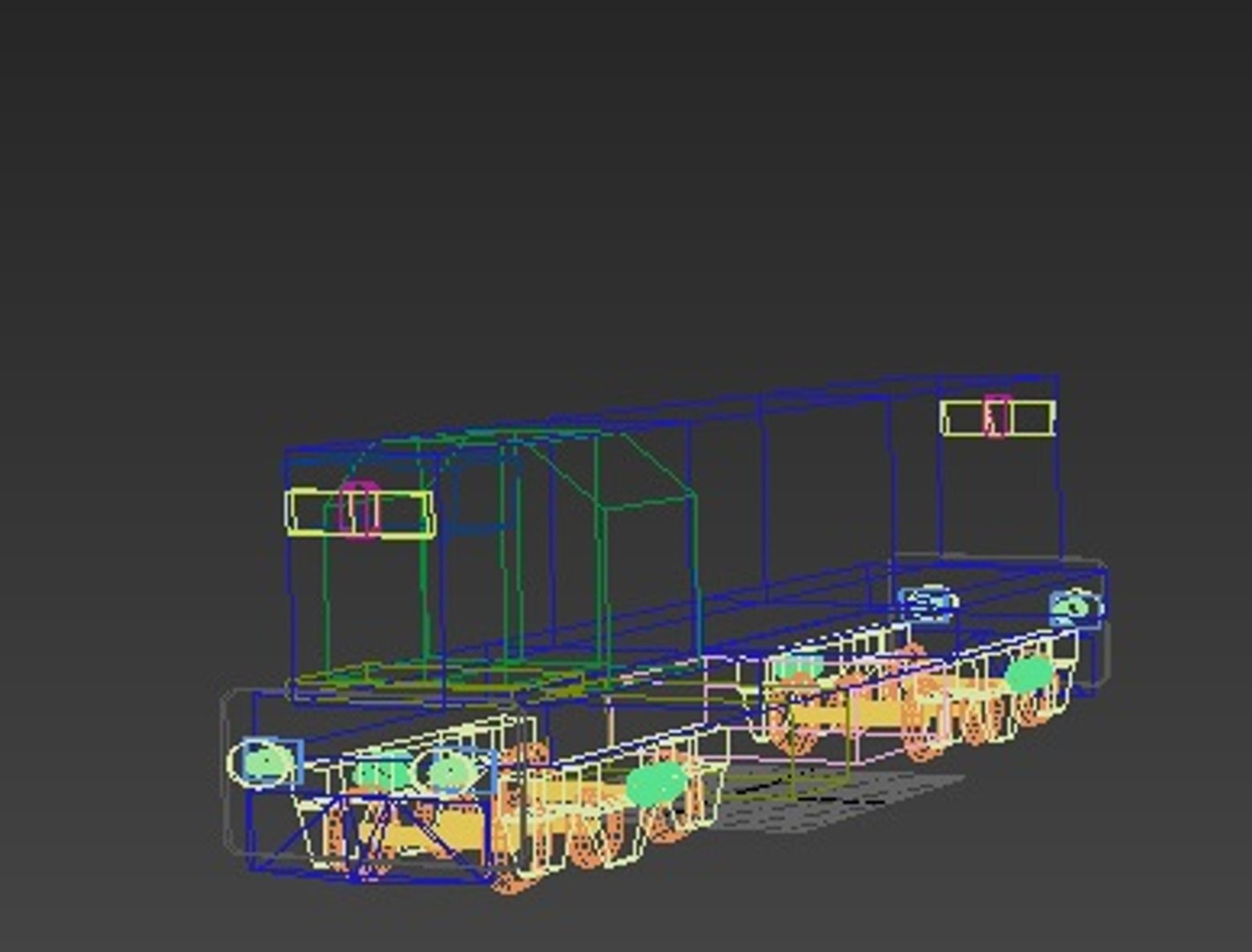 M2 Locomotive 3D Model - TurboSquid 1645786