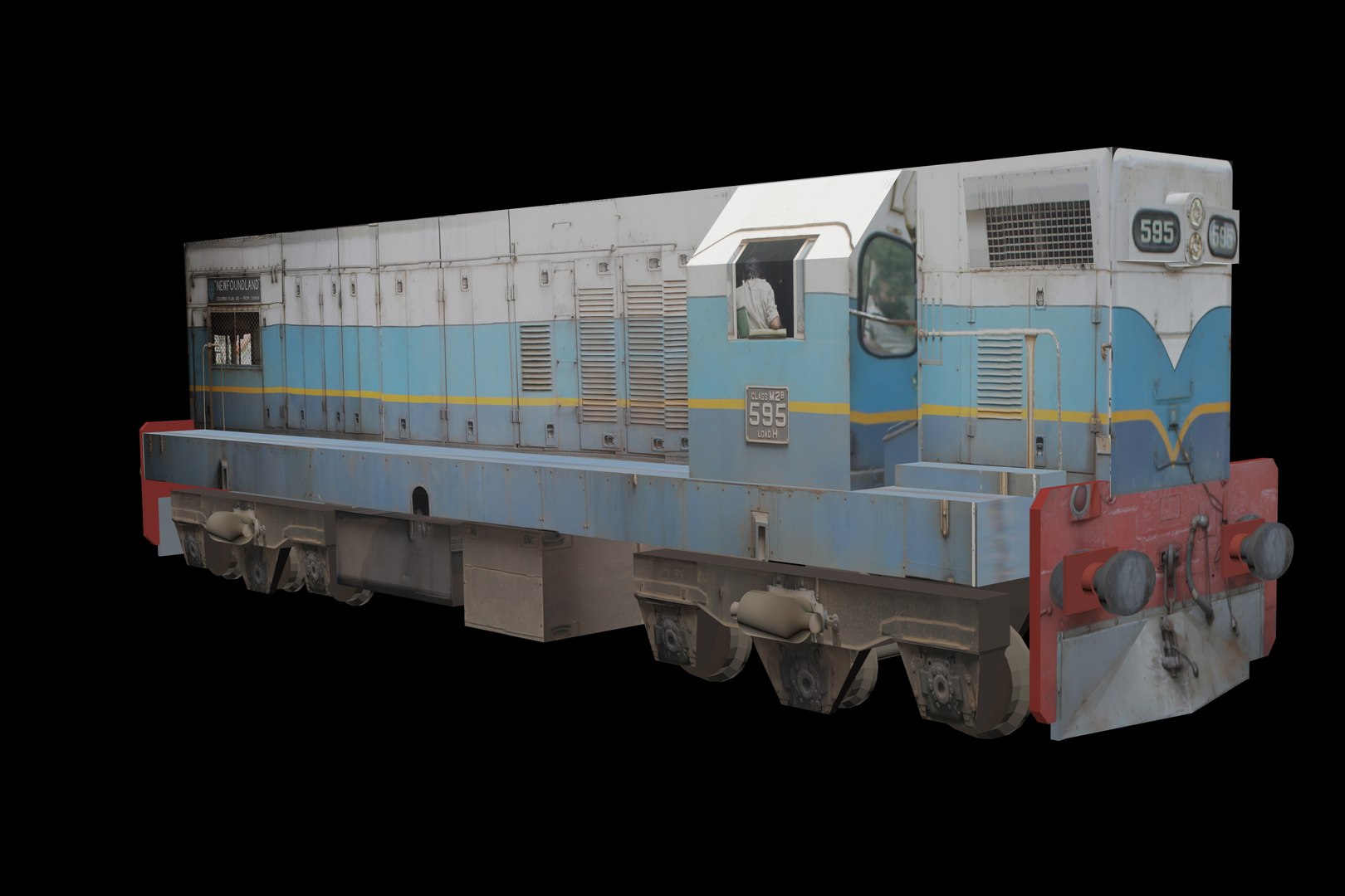 M2 Locomotive 3D Model - TurboSquid 1645786