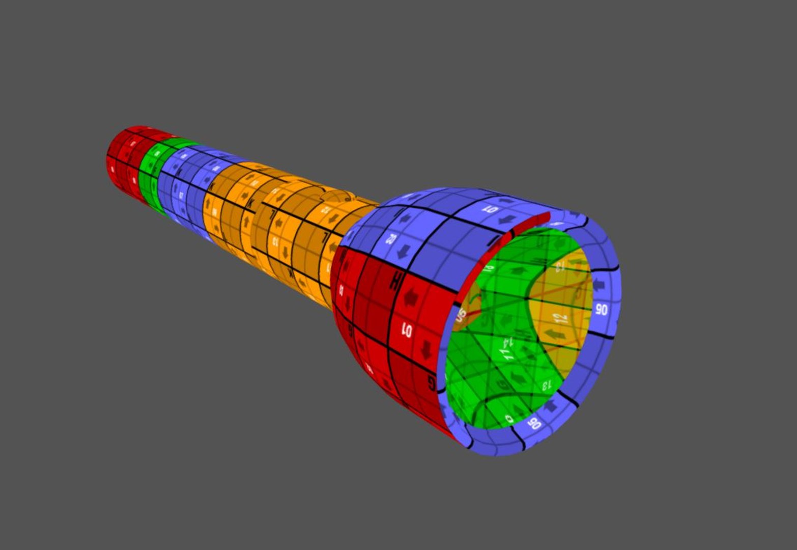 3D Flashlight Light Model - TurboSquid 1337199