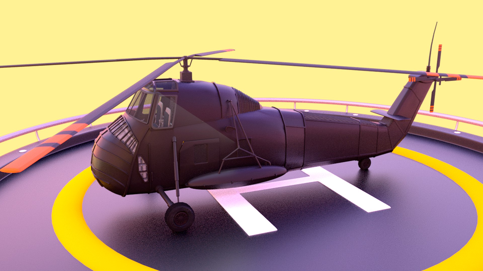 HELICOPTER 3D Model - TurboSquid 1975290