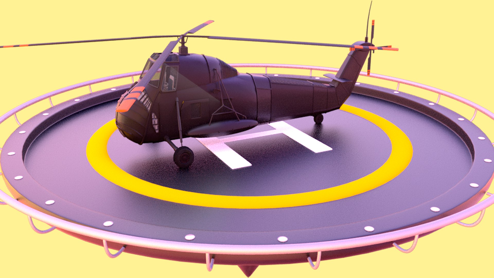 HELICOPTER 3D Model - TurboSquid 1975290