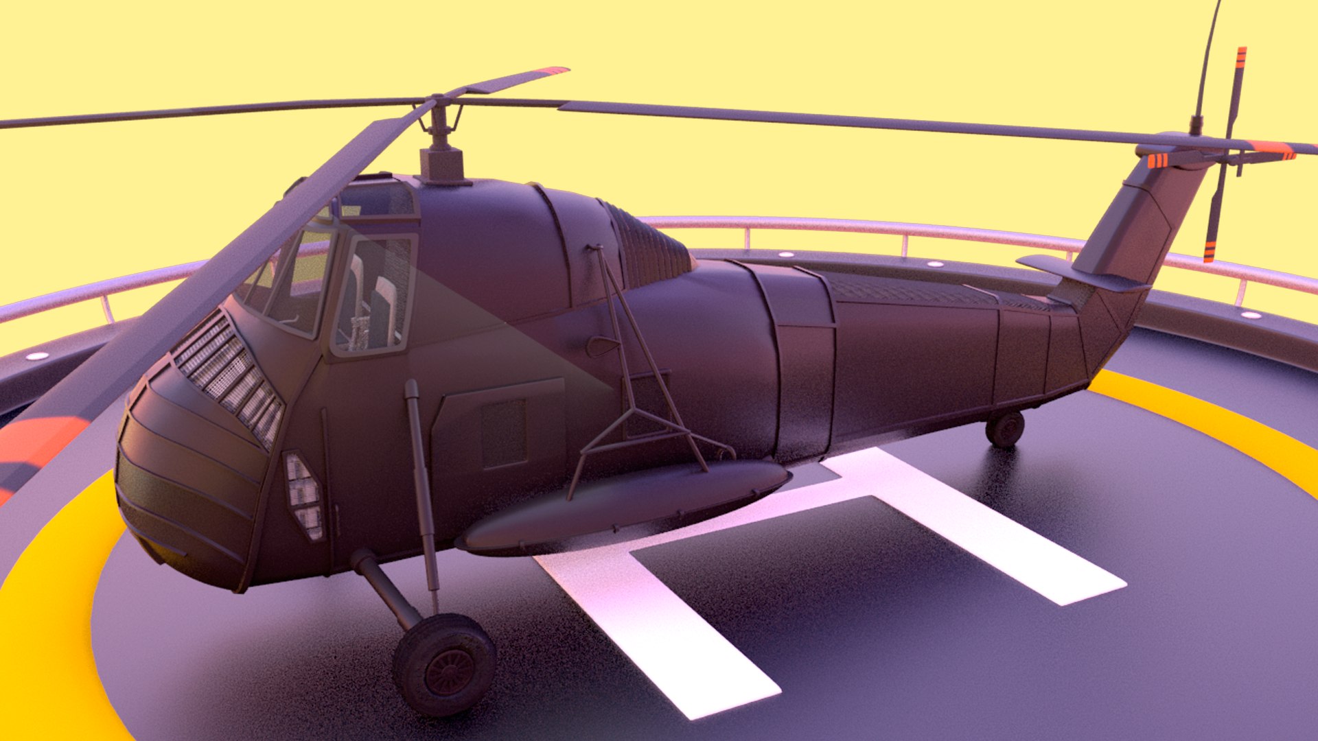 HELICOPTER 3D model - TurboSquid 1975290