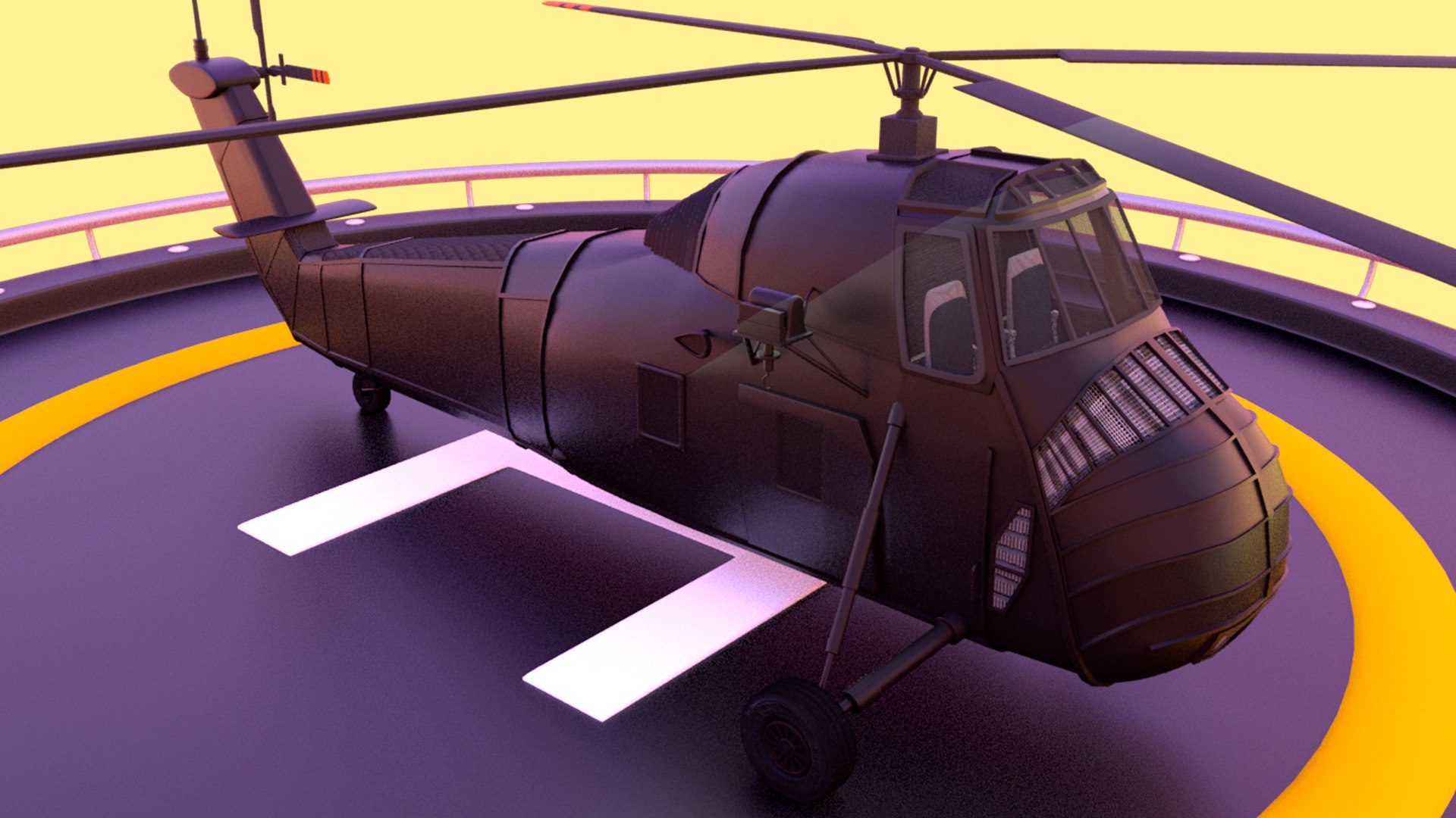 HELICOPTER 3D Model - TurboSquid 1975290
