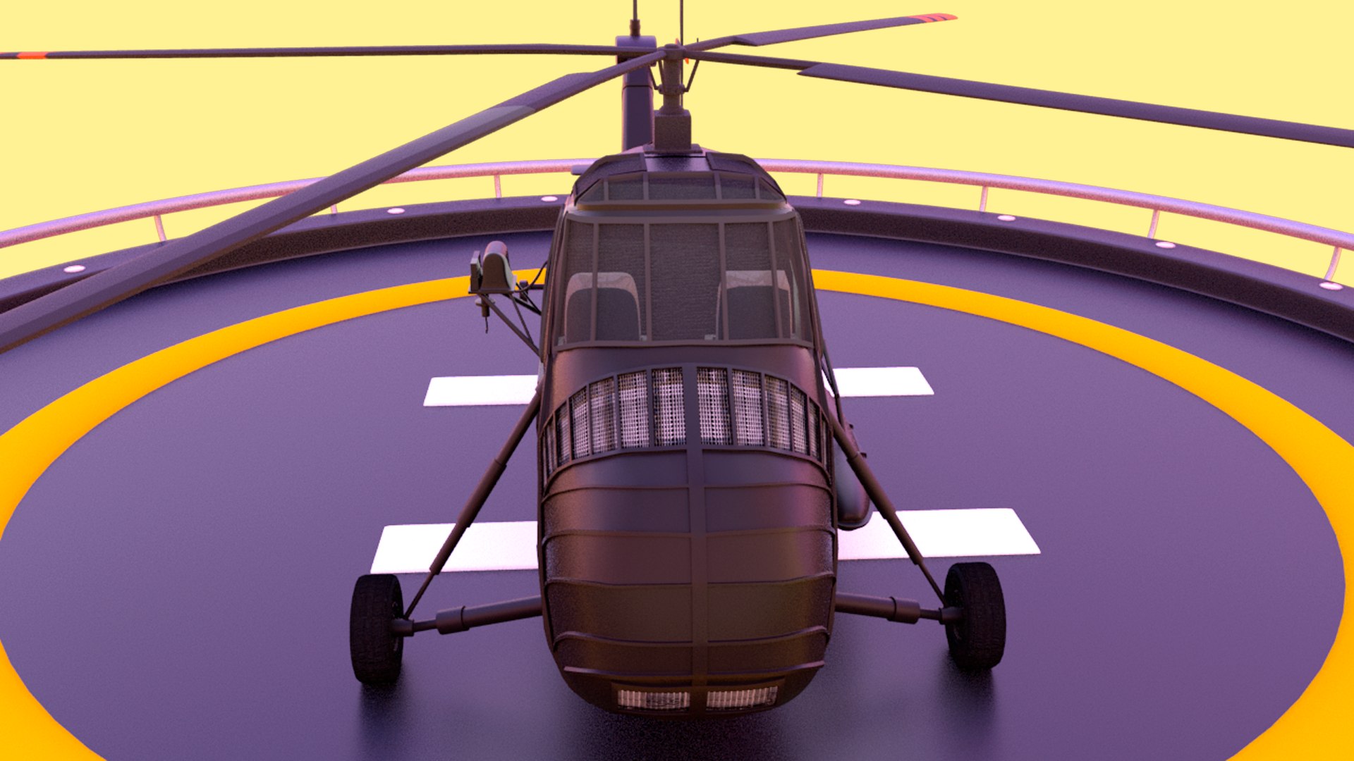 HELICOPTER 3D Model - TurboSquid 1975290