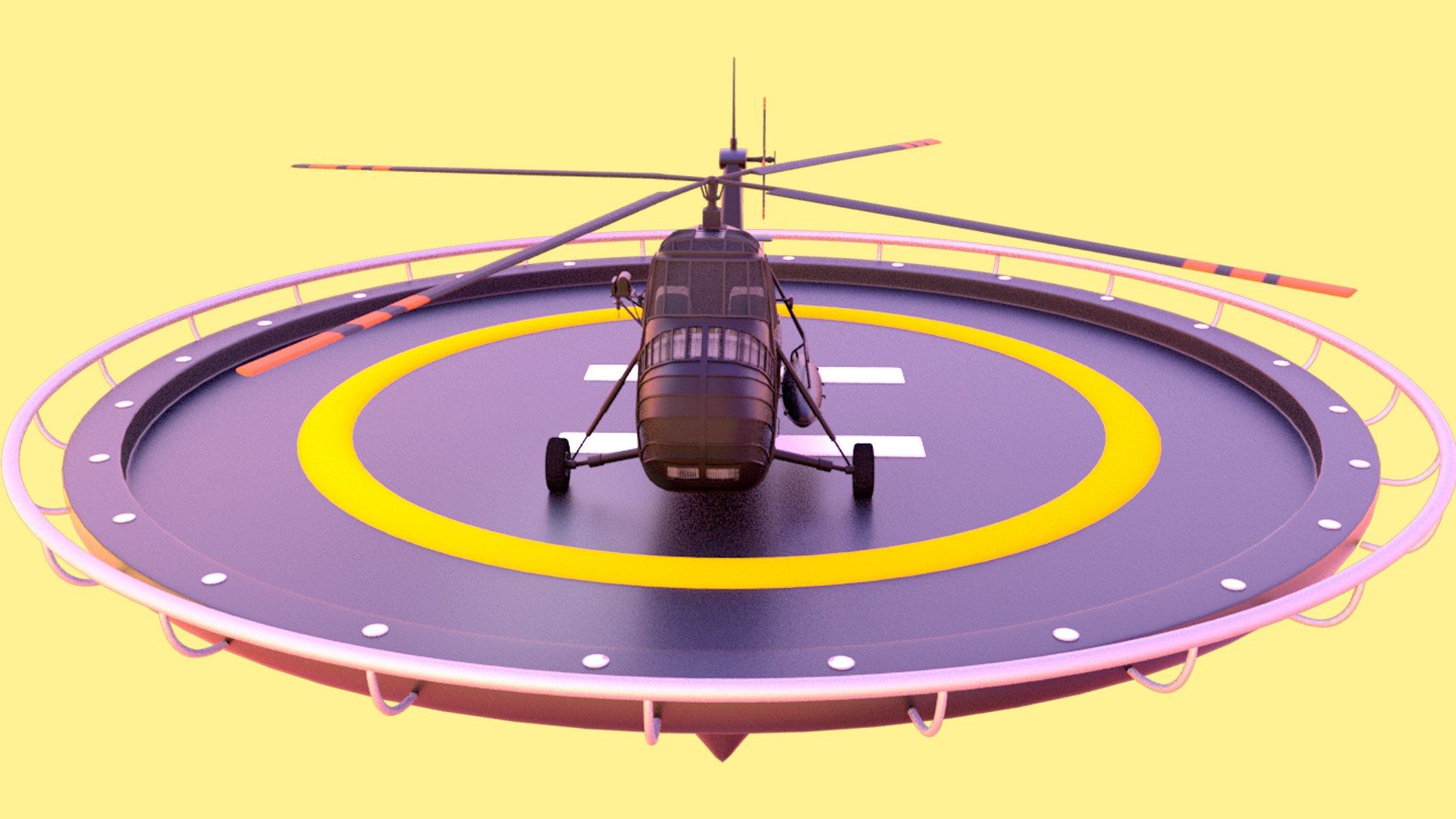 HELICOPTER 3D Model - TurboSquid 1975290