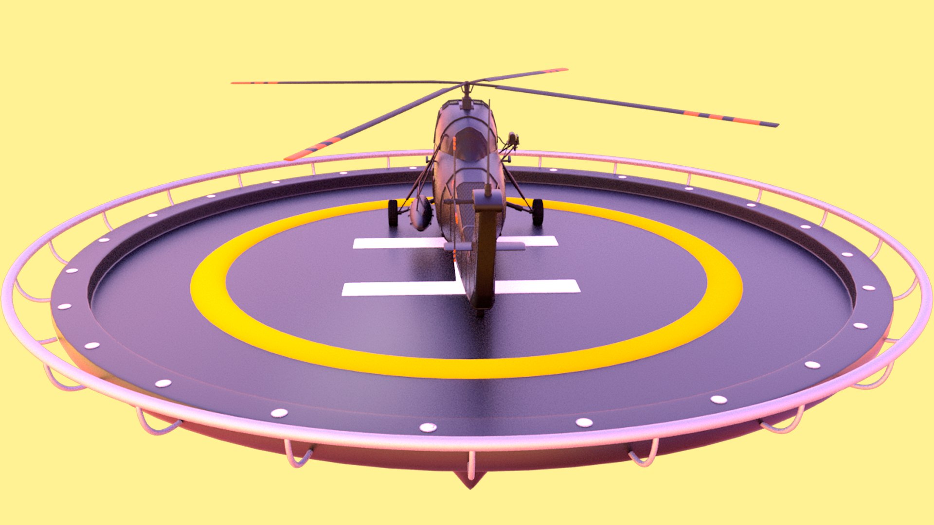 HELICOPTER 3D Model - TurboSquid 1975290