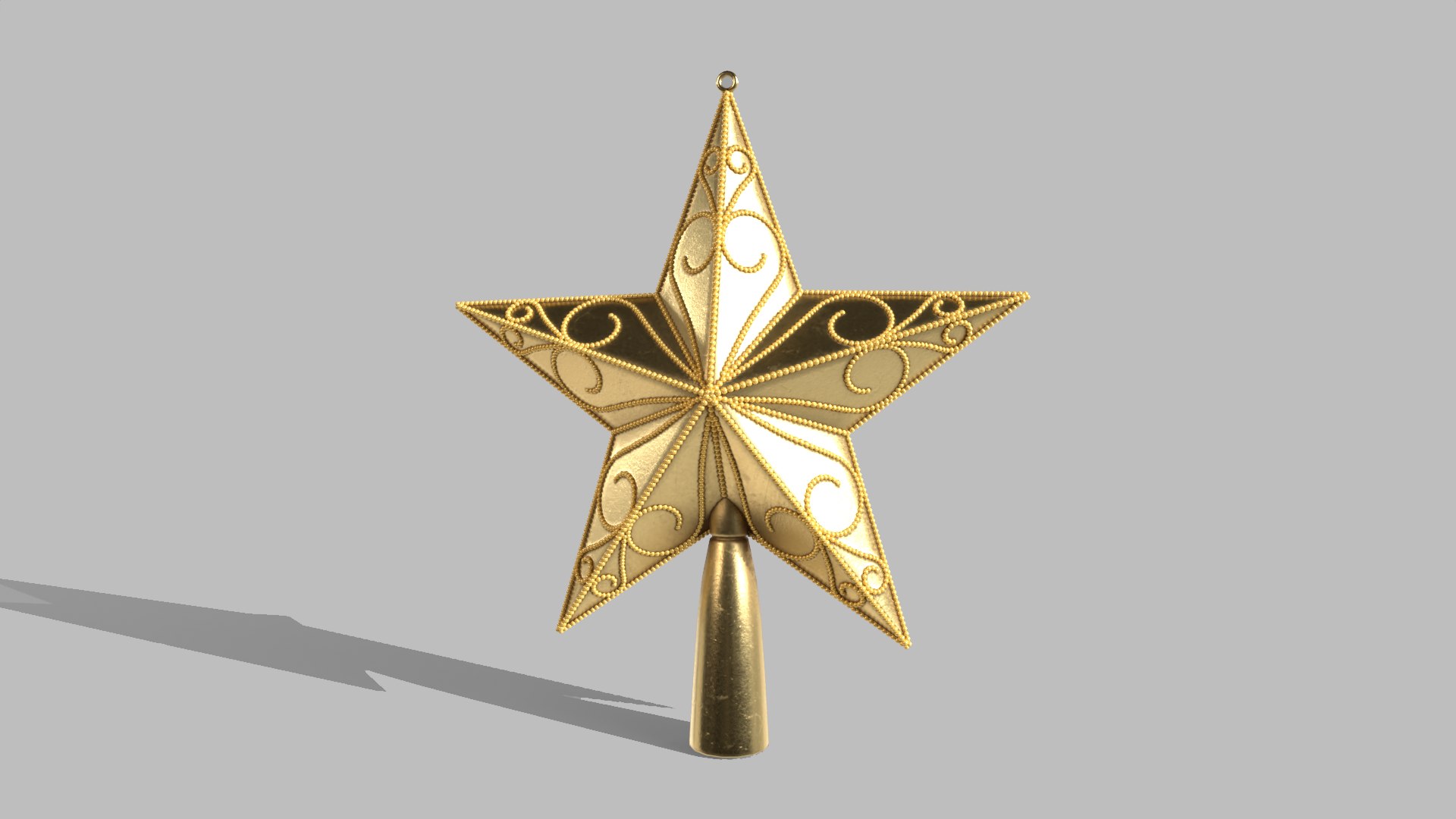 3D Christmas Star Model - TurboSquid 2167114