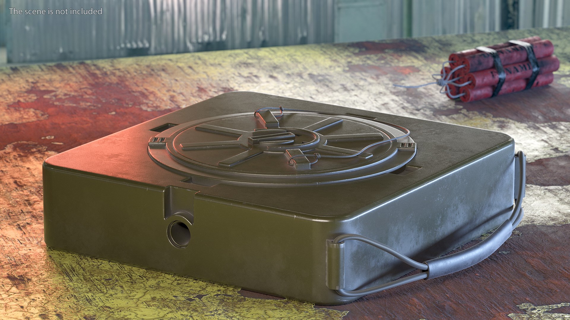 M19 Anti Tank Landmine 3D Model - TurboSquid 1624219