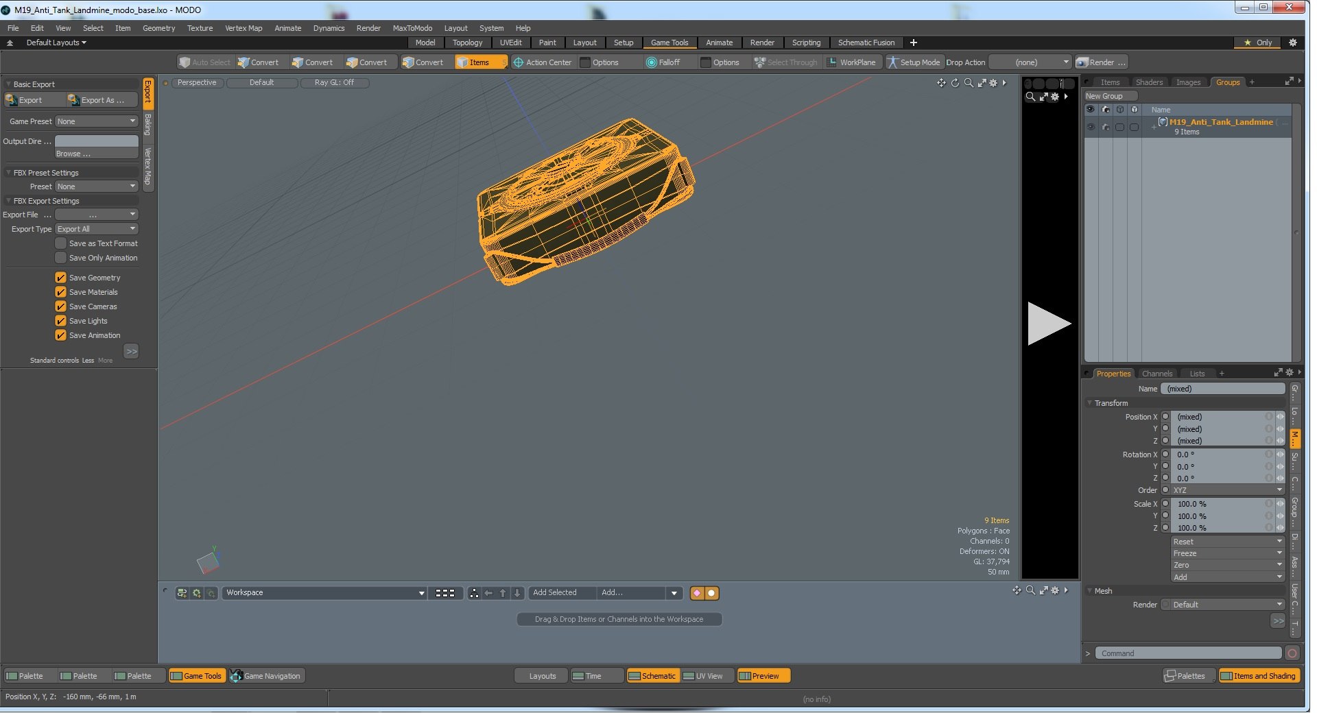 M19 Anti Tank Landmine 3D Model - TurboSquid 1624219